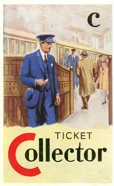 Vintage British Train Alphabet Print - Letter C | Chairish