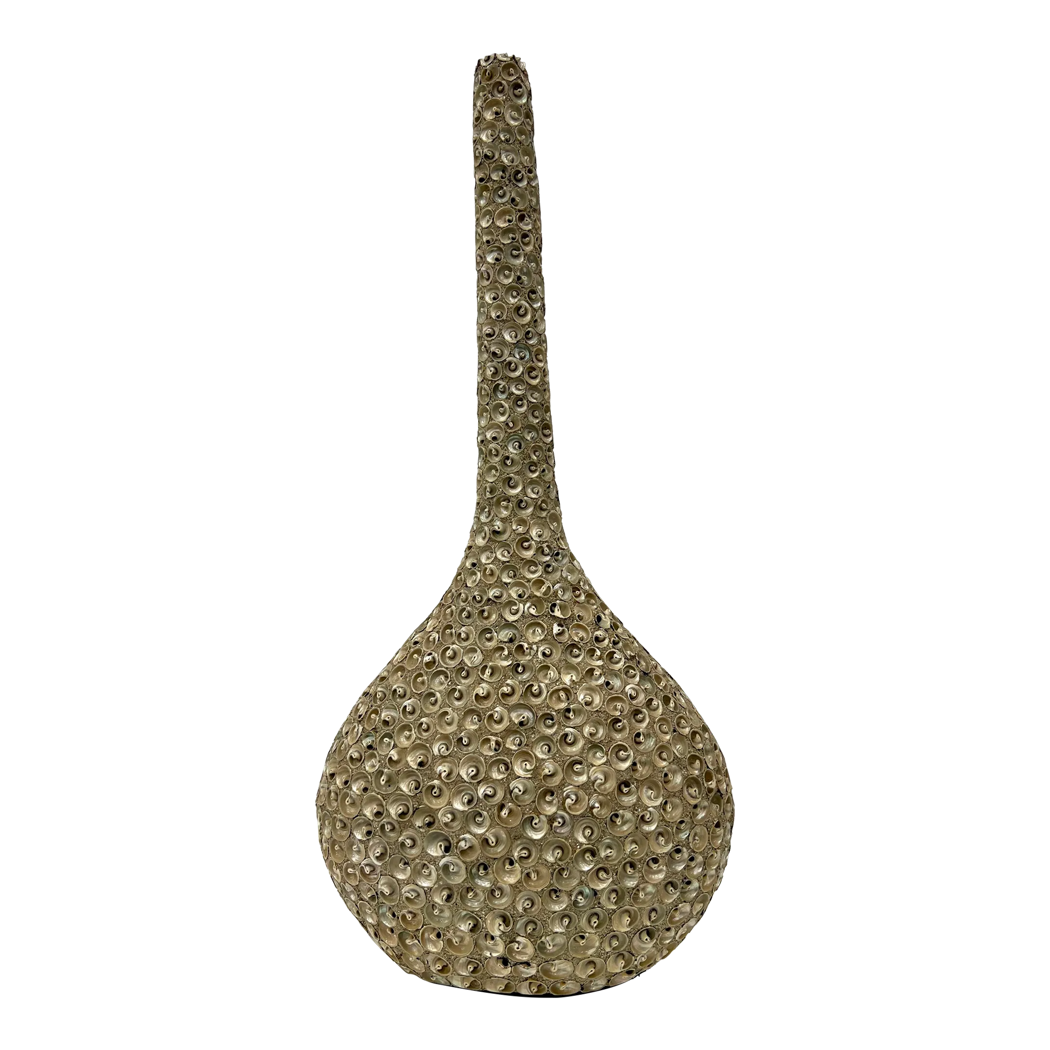 Overscaled Sea Shells Vase | Chairish