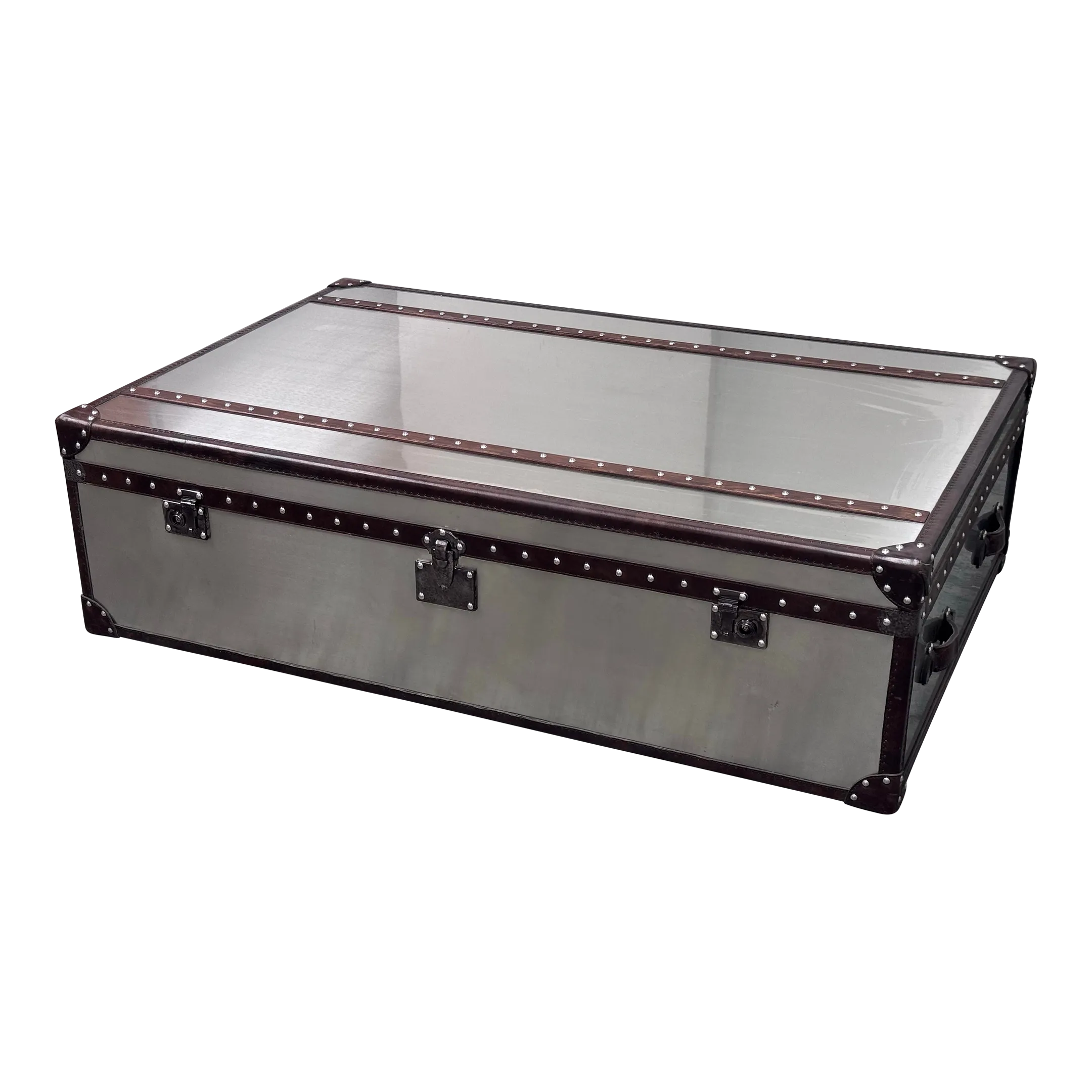 Restoration hardware trunk coffee table store