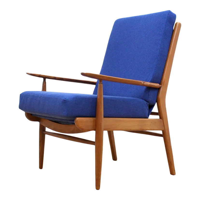 Mid Century Lounge Chair by Scandart of High Wycombe | Chairish