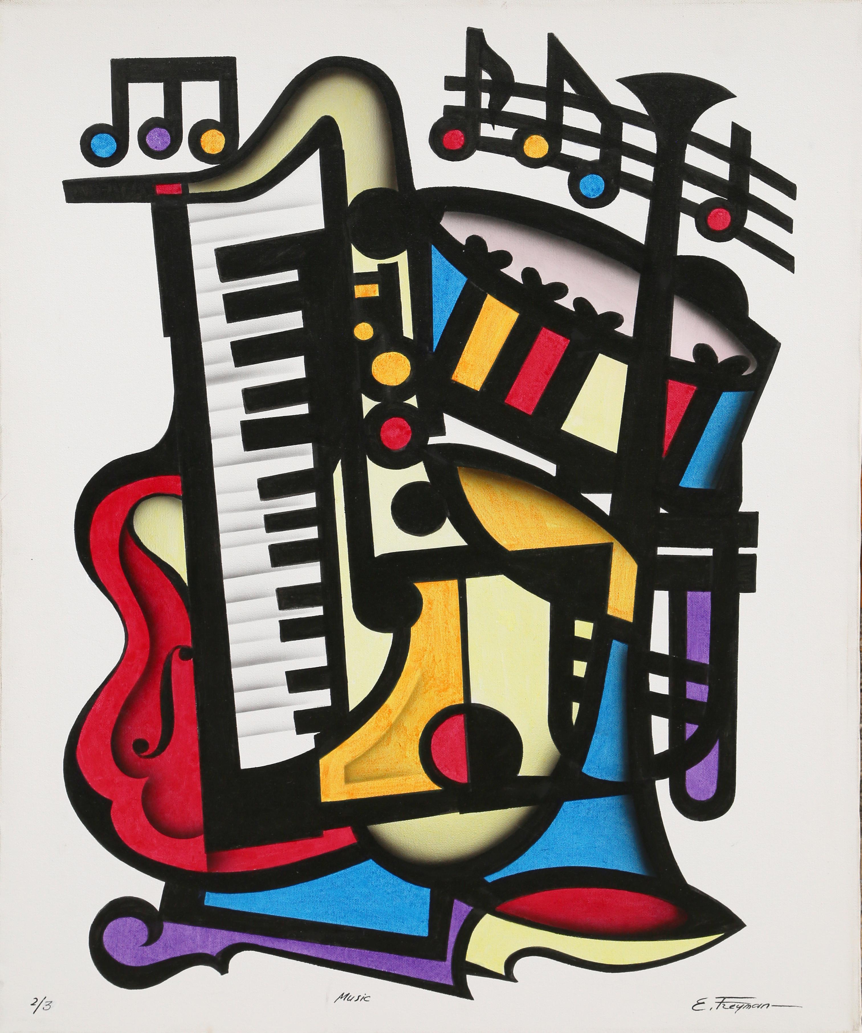 Paintings Of Musical Instruments Art