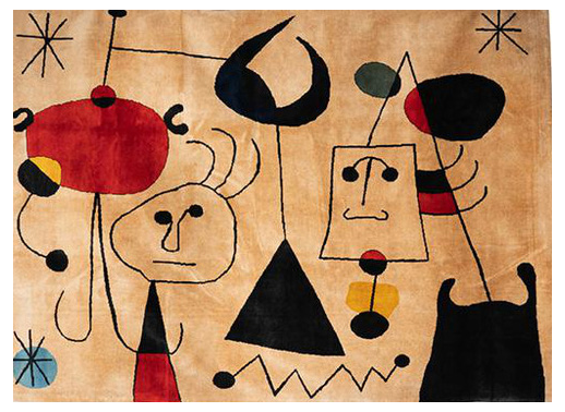 Tapestry by Joan Miro | Chairish