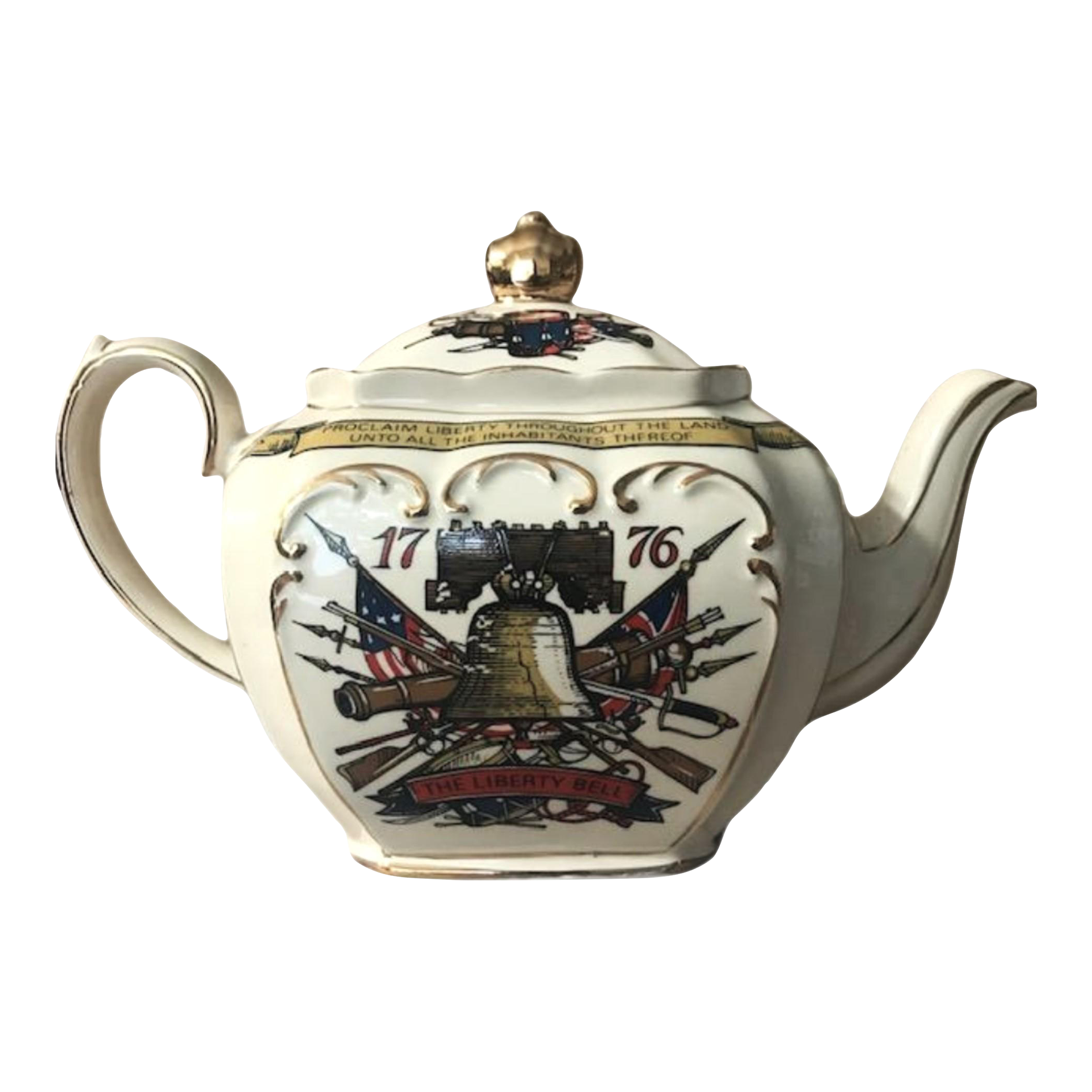 Vintage Sadler 1776-1976 Bicentennial Tea Pot | Chairish