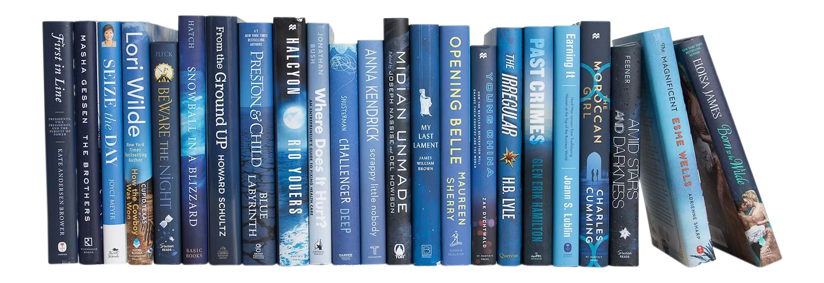 Modern Blue Jean Dust Jacket: Color by the Foot | Chairish