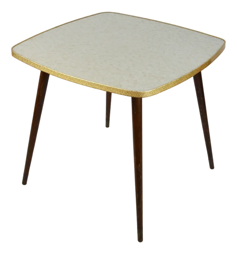 Vintage Rockabilly Side Table, 1970s | Chairish