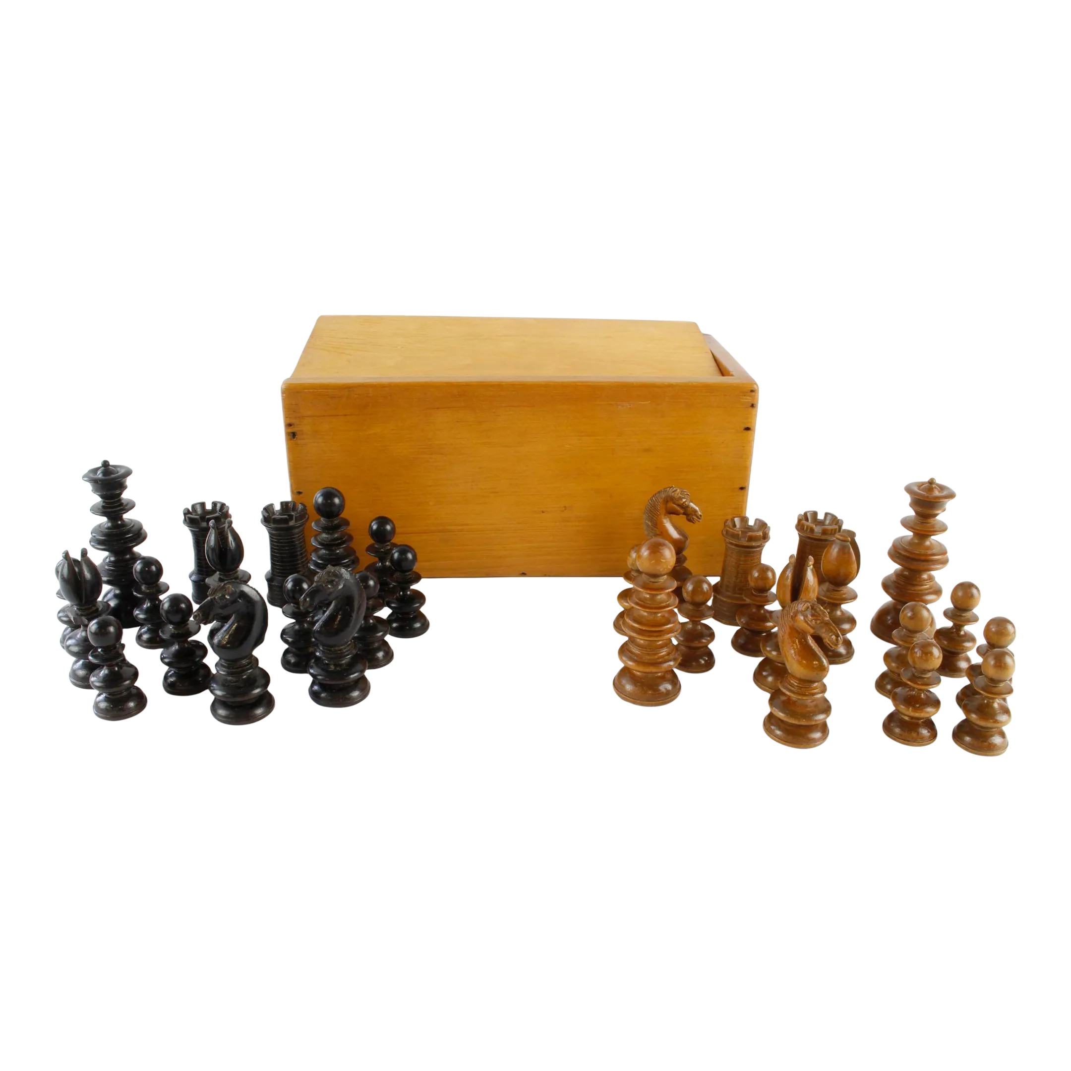John Calvert Chess Set Circa 1790 | Chairish