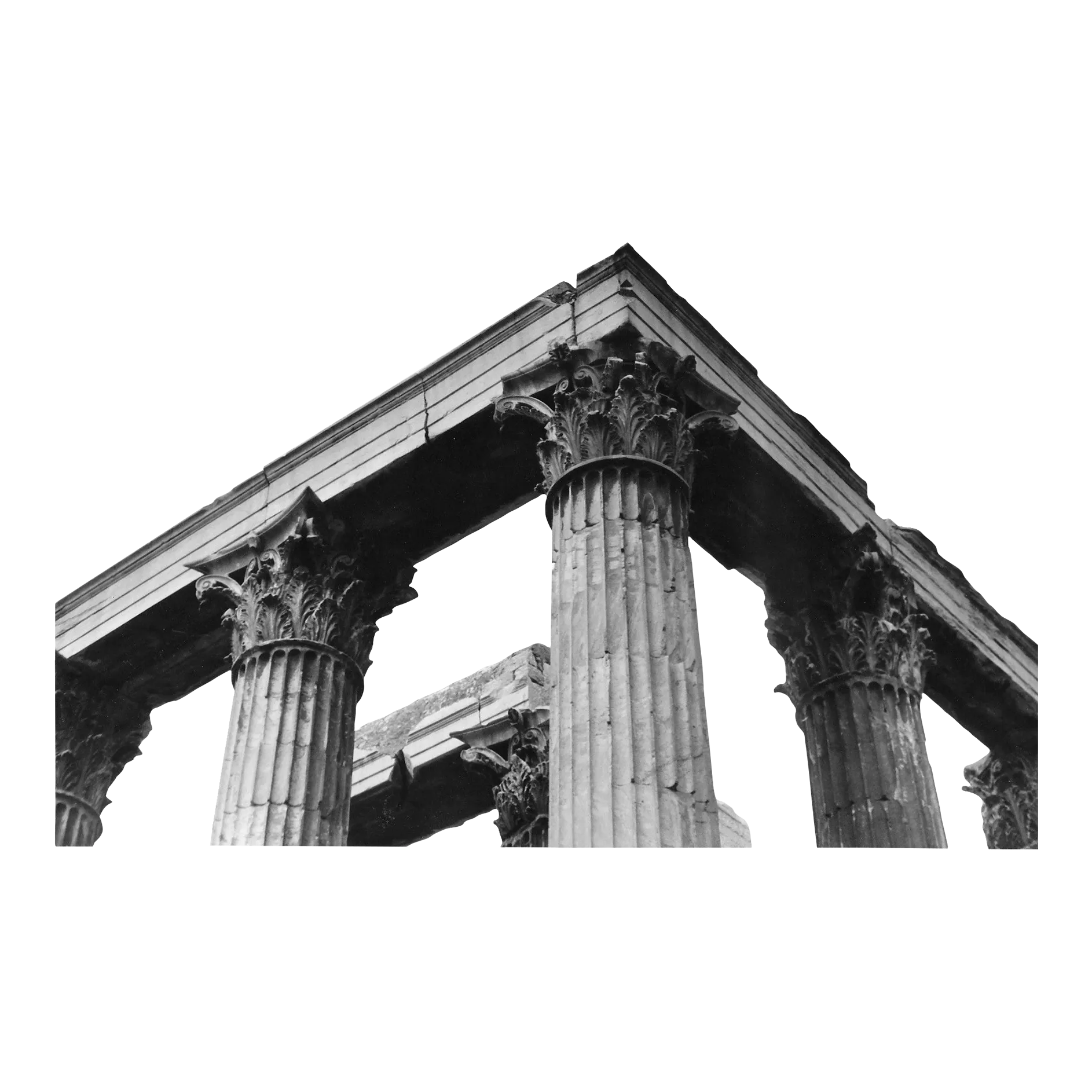 1964 Temple of Jupiter Photograph by Don Ware | Chairish