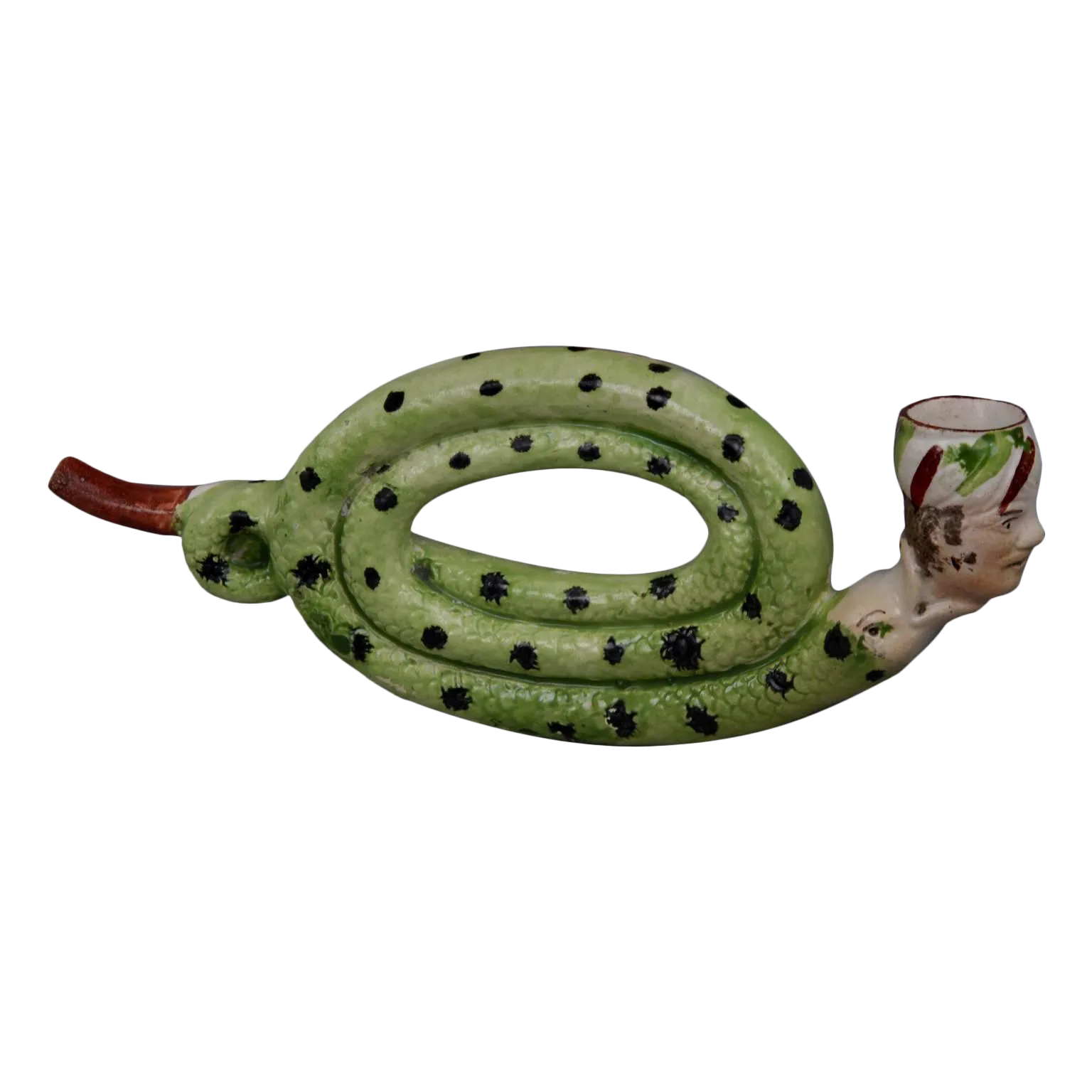 Pipe in the Shape of a Snake, 1810 | Chairish