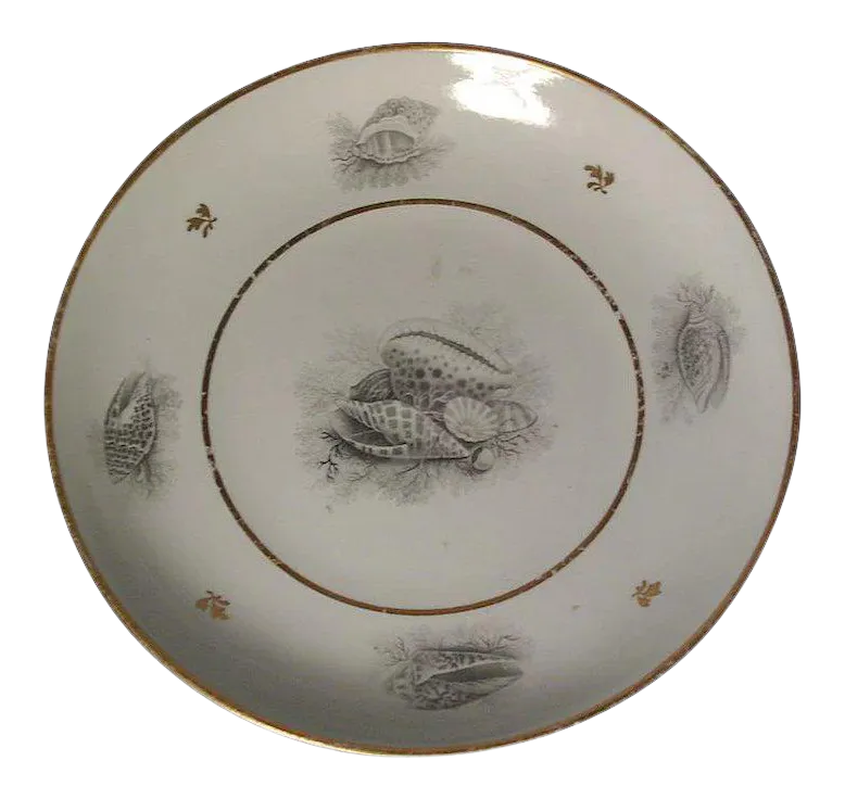 Early 19th Century Worcester Porcelain Flight Barr BFB Shell Decorated ...