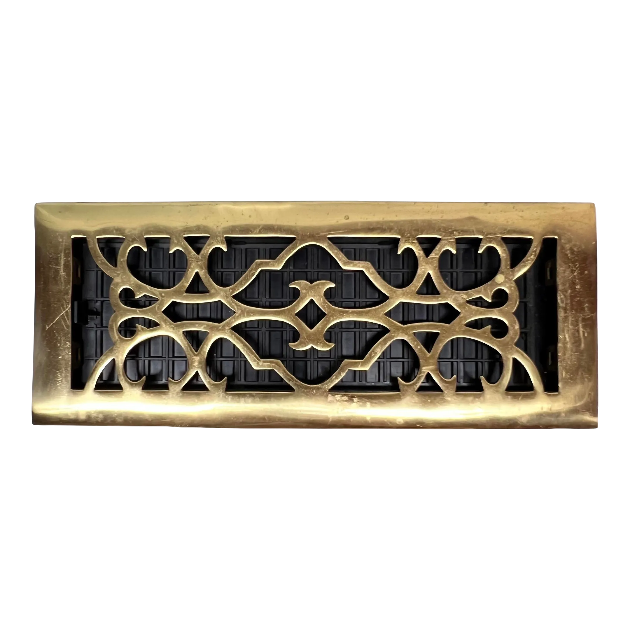 Vintage Brass Register Cover | Chairish