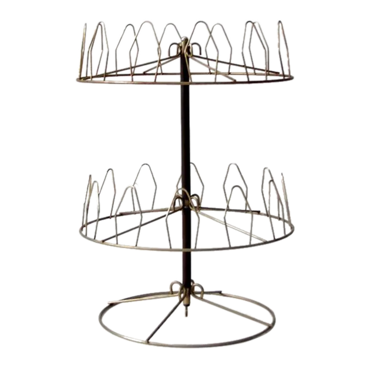 Mid Century Shoe Tree Rack Display | Chairish
