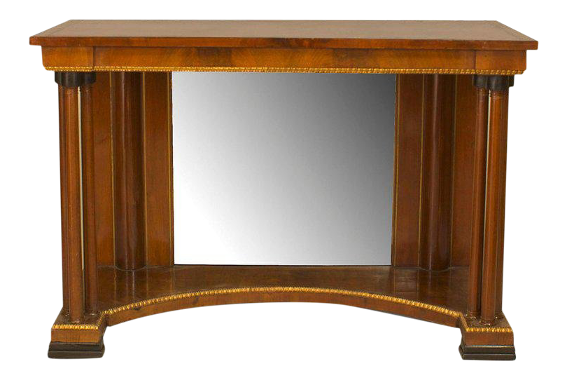 Mid 19th Century Russian Neoclassic Style Console Table | Chairish
