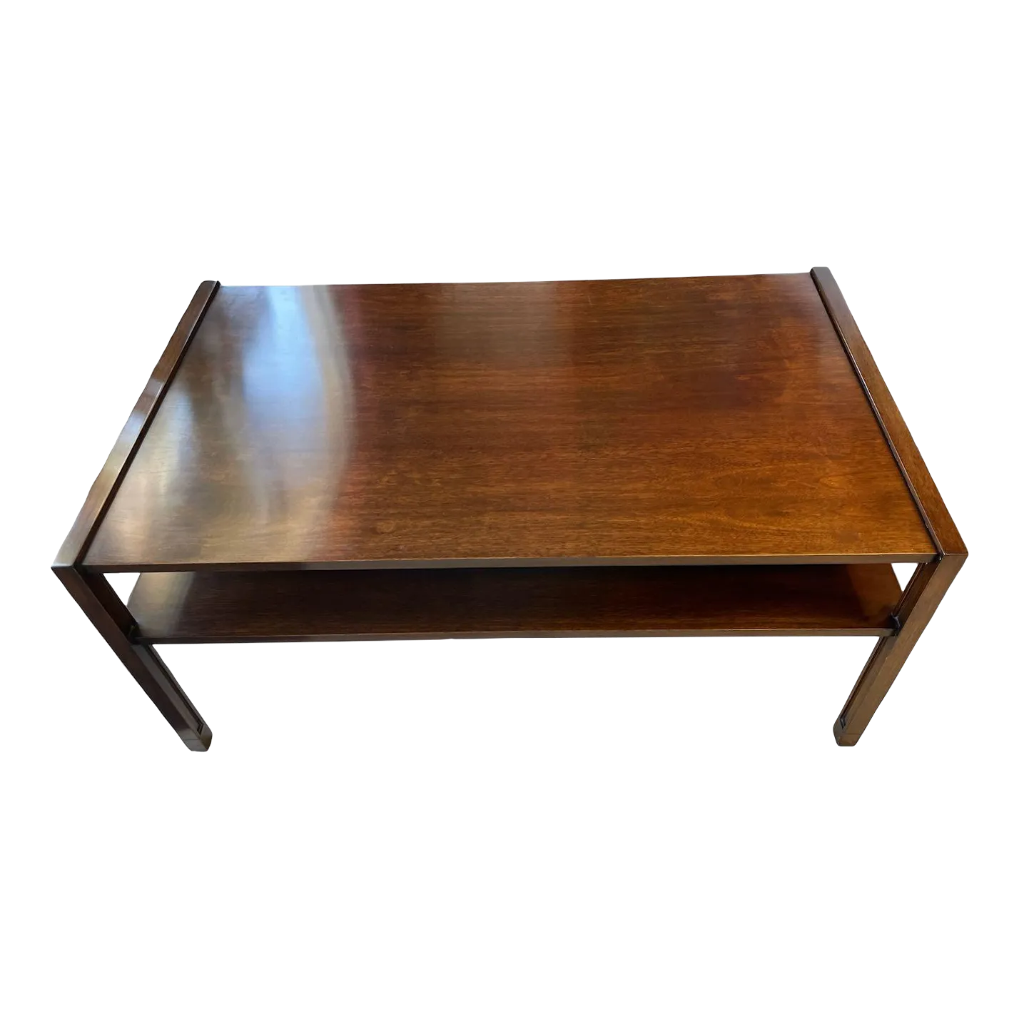 Mid 20th Century Dunbar Mid Century Coffee Table | Chairish