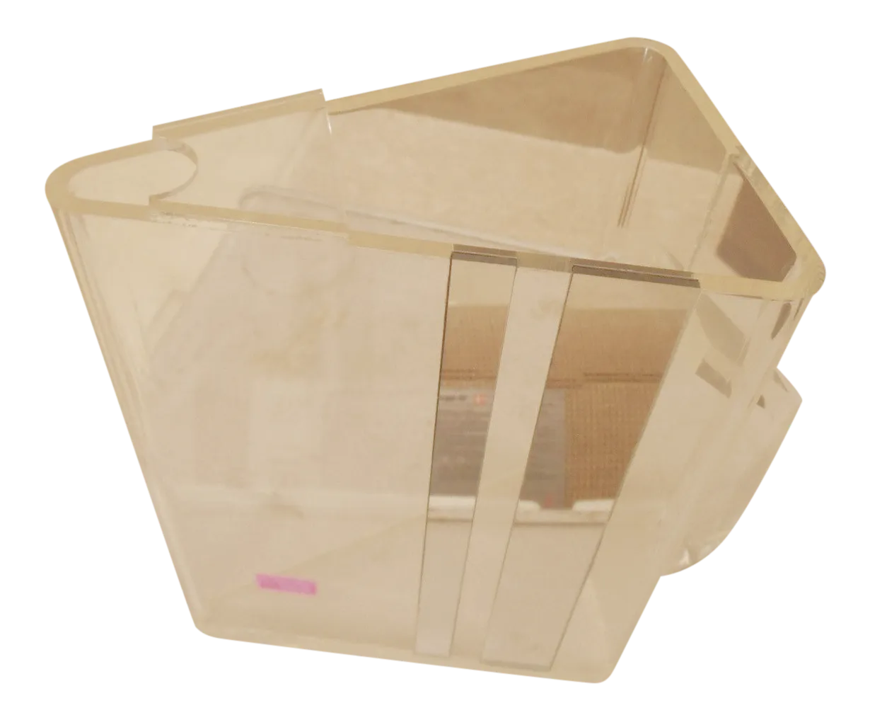 1960s Designer Acrylic Water Pitcher | Chairish