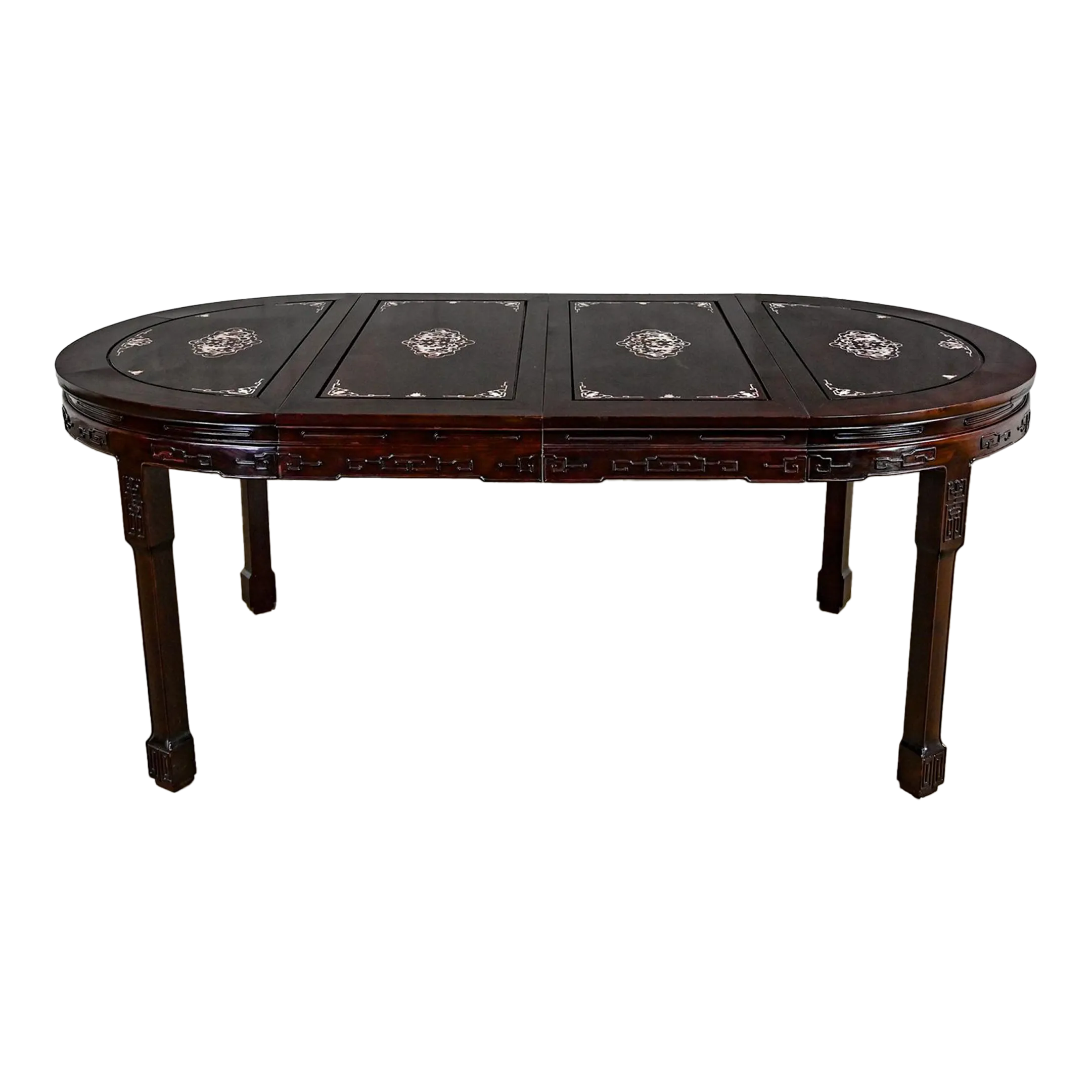 Mid-Late 20th Century Chinese Chinoiserie Dining Table Rosewood ...