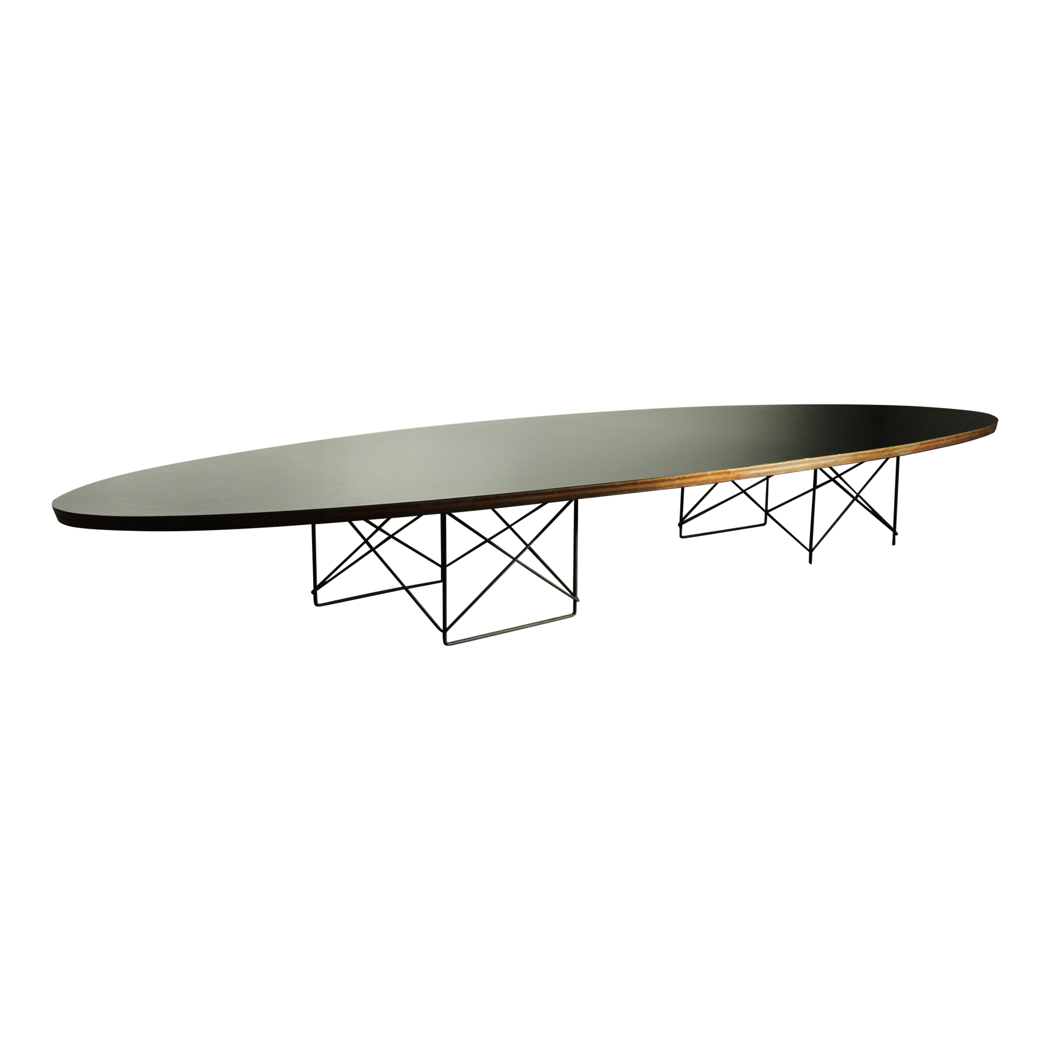 Charles & Ray Eames Early Etr "Surfboard" Coffee Table, 1950s | Chairish
