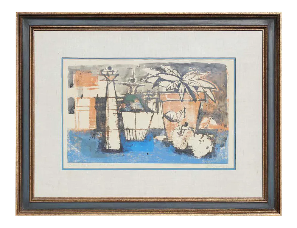 Bill Condon- "Series of Objects on a Level Base" Abstract Impressionist ...