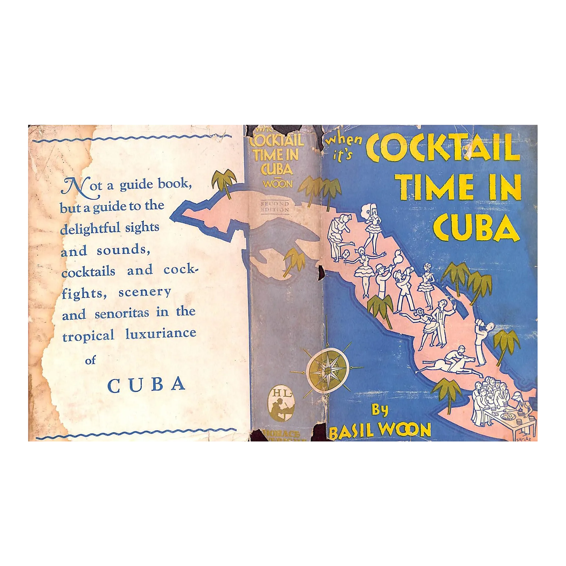 "When It's Cocktail Time in Cuba" 1928 by Woon, Basil | Chairish
