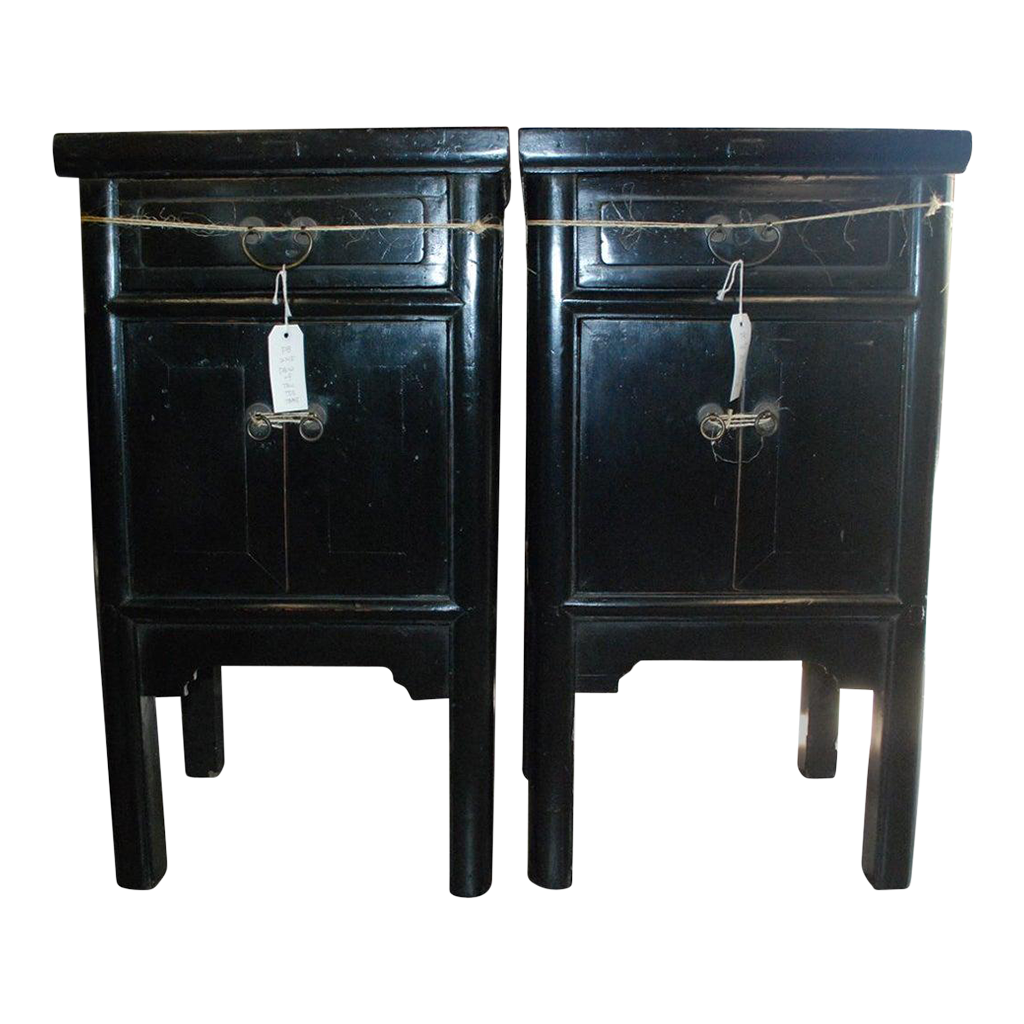 18th Century Tall Chinese Tea Tables - A Pair | Chairish