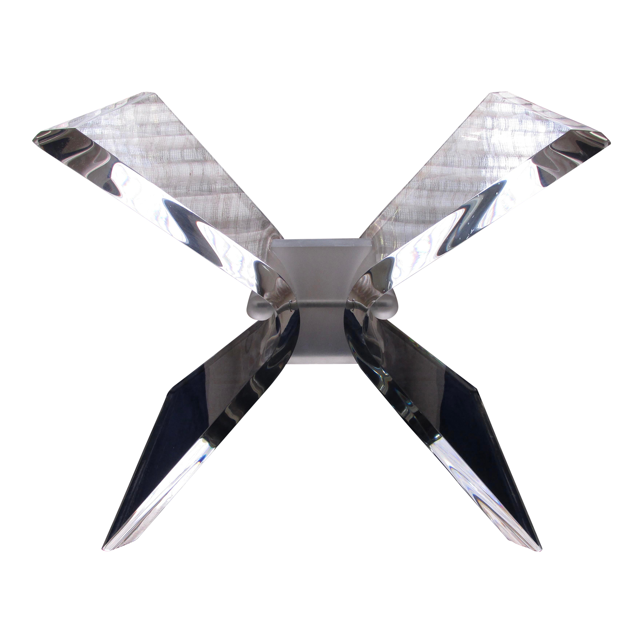 1960s Vintage Mid-Century Modern Acrylic Lucite Perspex Butterfly Table ...