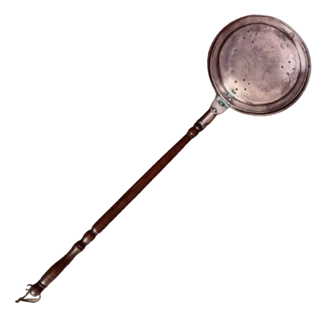 Antique George III Copper Warming Pan, 1800s | Chairish