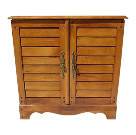 Vintage Maple File Cabinet | Chairish