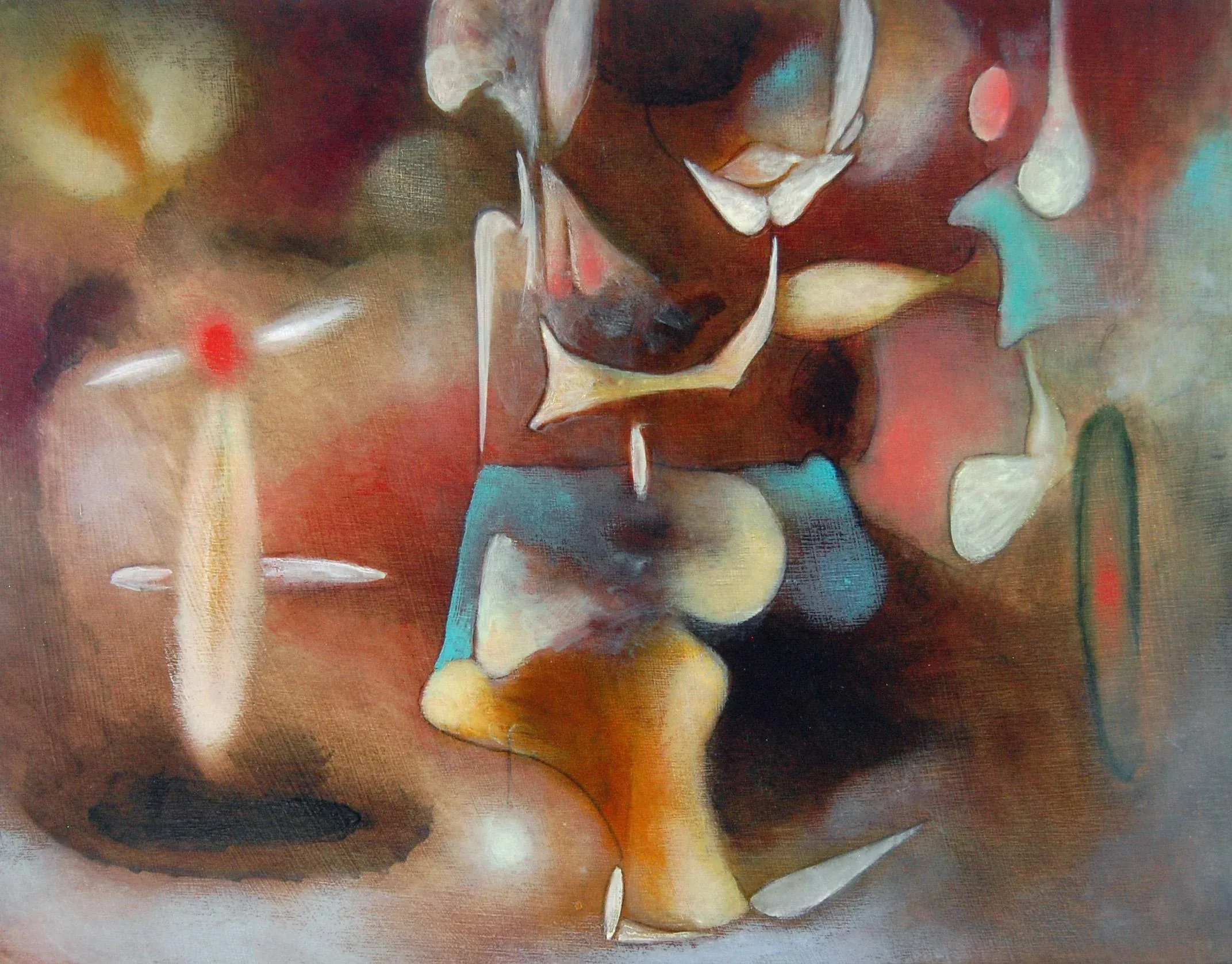 "The Ritual, Variation 2" Contemporary Original Modern Abstract ...