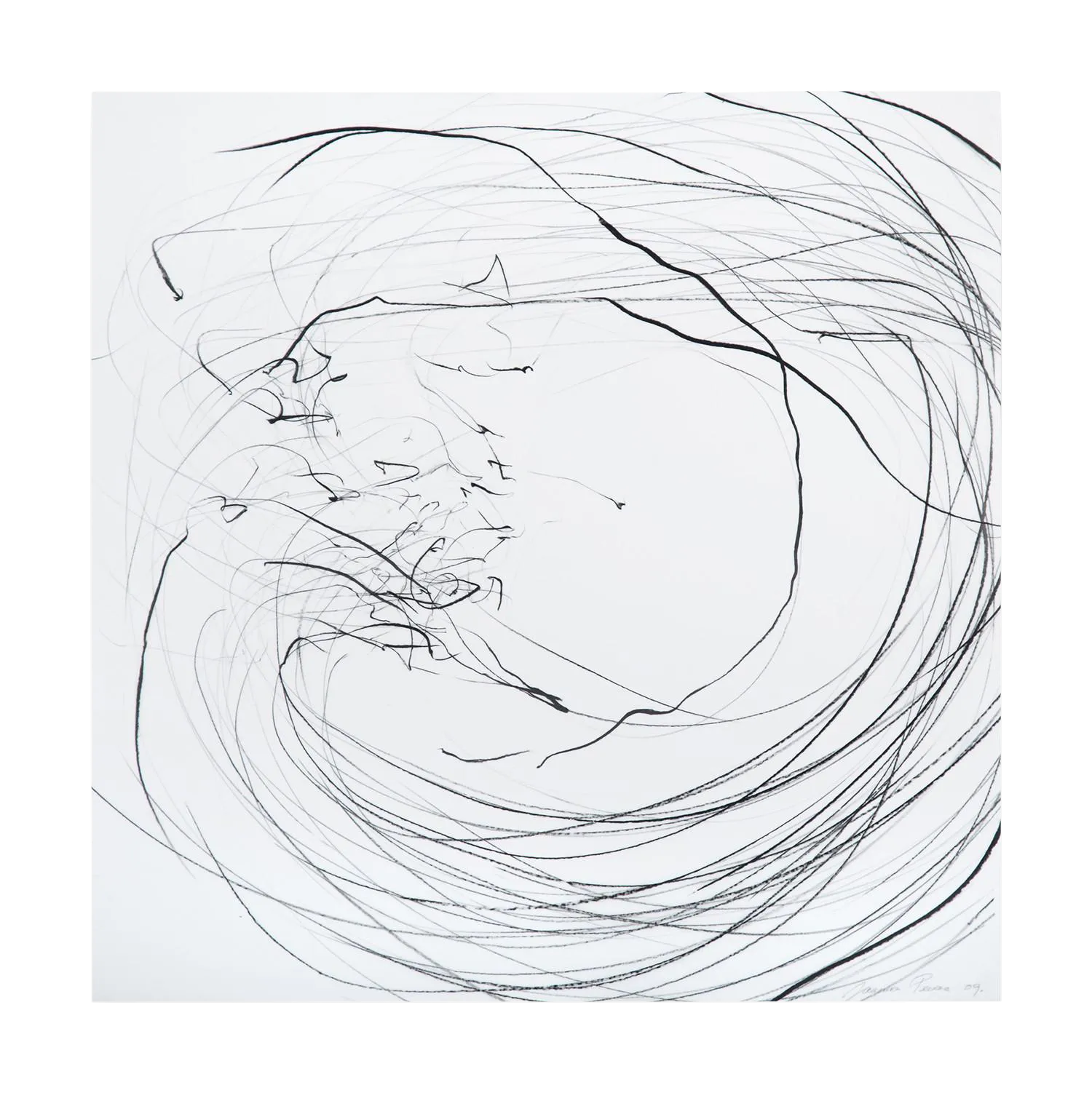 Jaanika Peerna "Small Maelstrom (Ref 854)", Drawing | Chairish