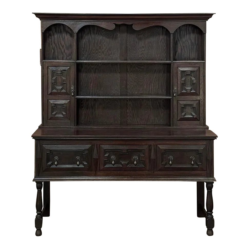 Vintage Welsh Cupboard ~ Sideboard | Chairish