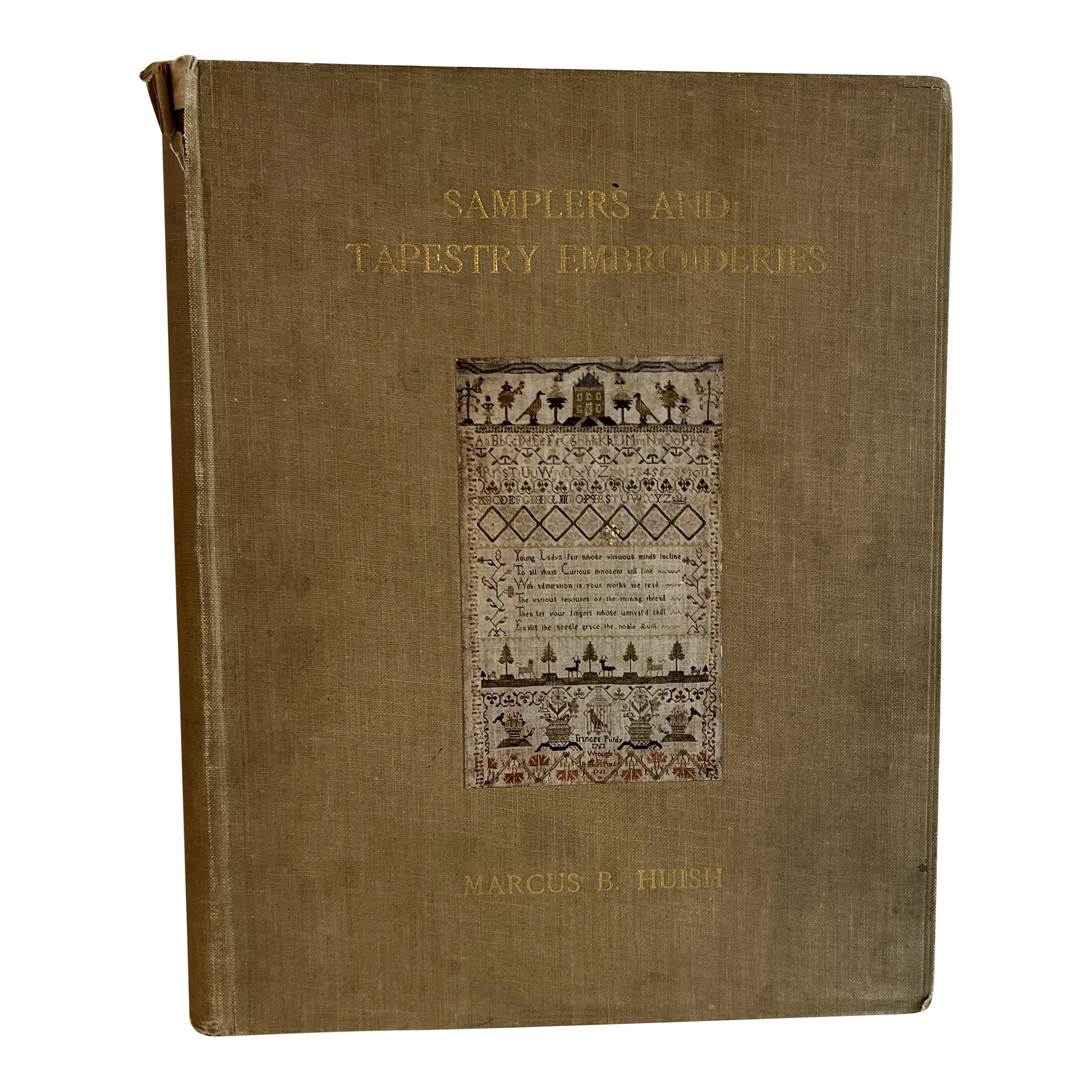1913 Samplers & Tapestry Embroideries Book | Chairish