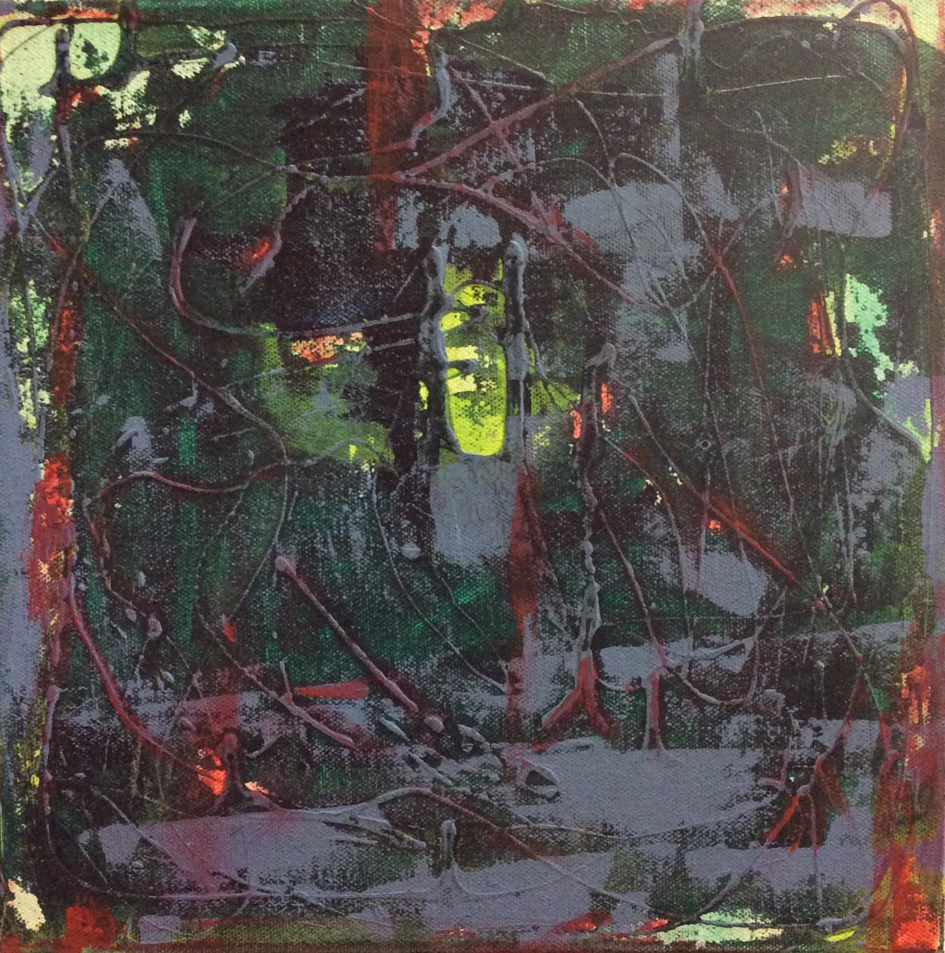 Stephen Stilgenbauer “Matrix Rewire” Original Canvas Painting | Chairish