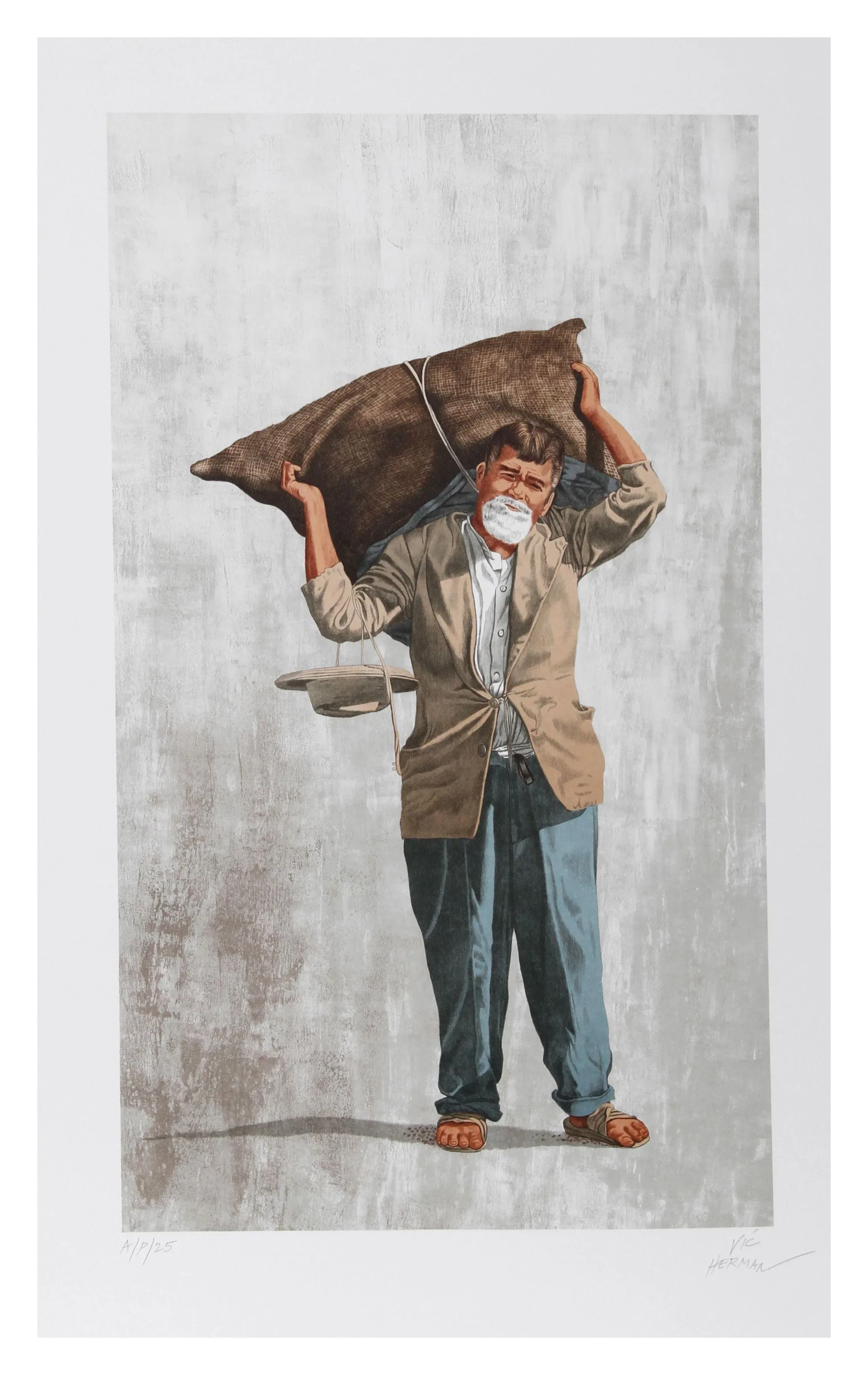 Vic Herman, The Load Is Lighter than the Years | Chairish