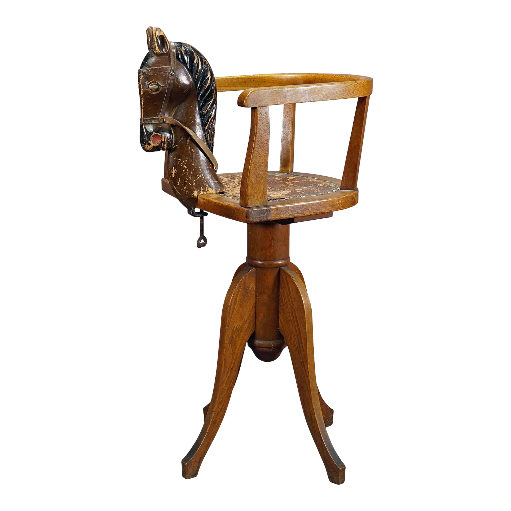 Antique Barber Chair for Children, Germany Ca. 1920s | Chairish