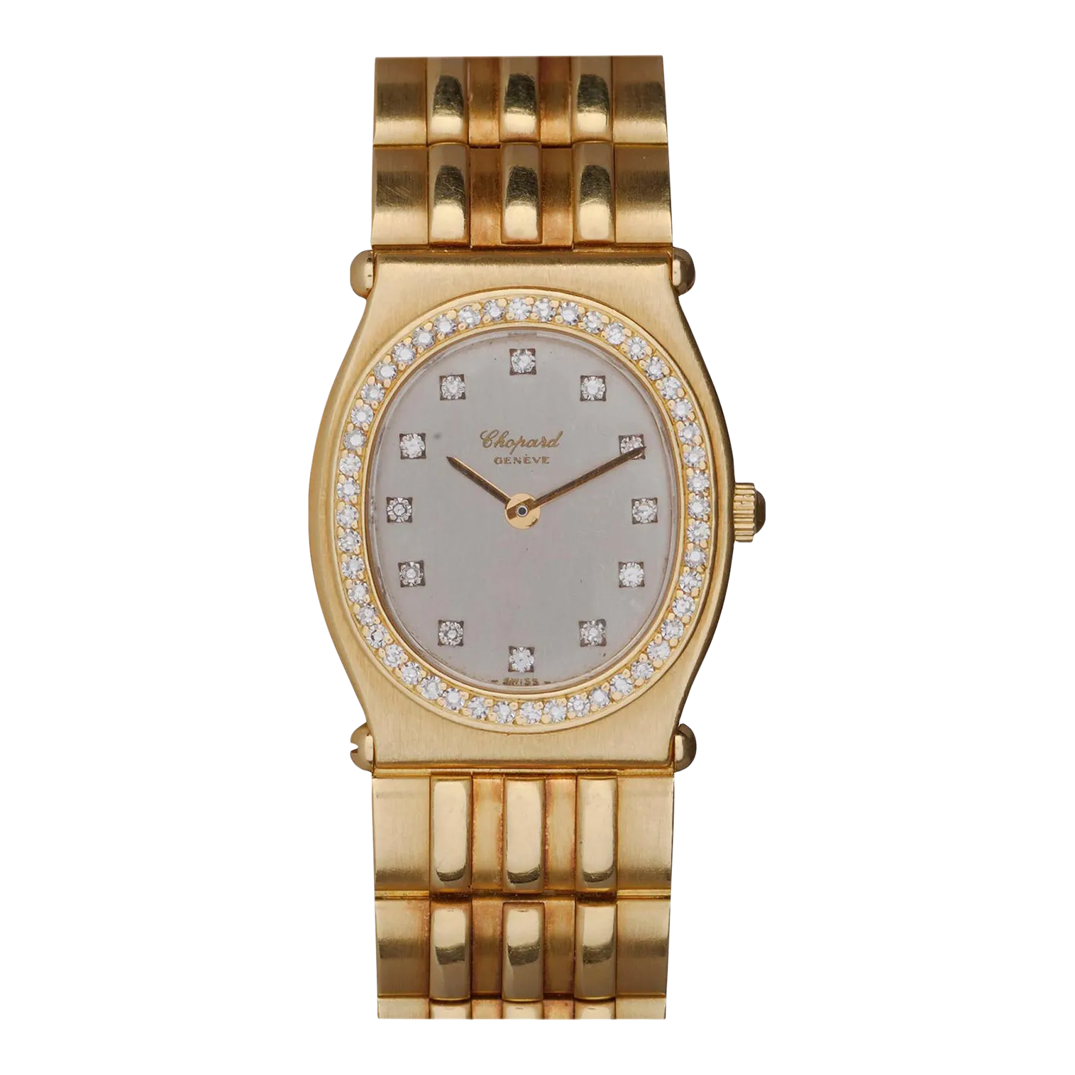 Early 21st Century Chopard Monte Carlo Diamond Ladies 18k Wrist Watch ...