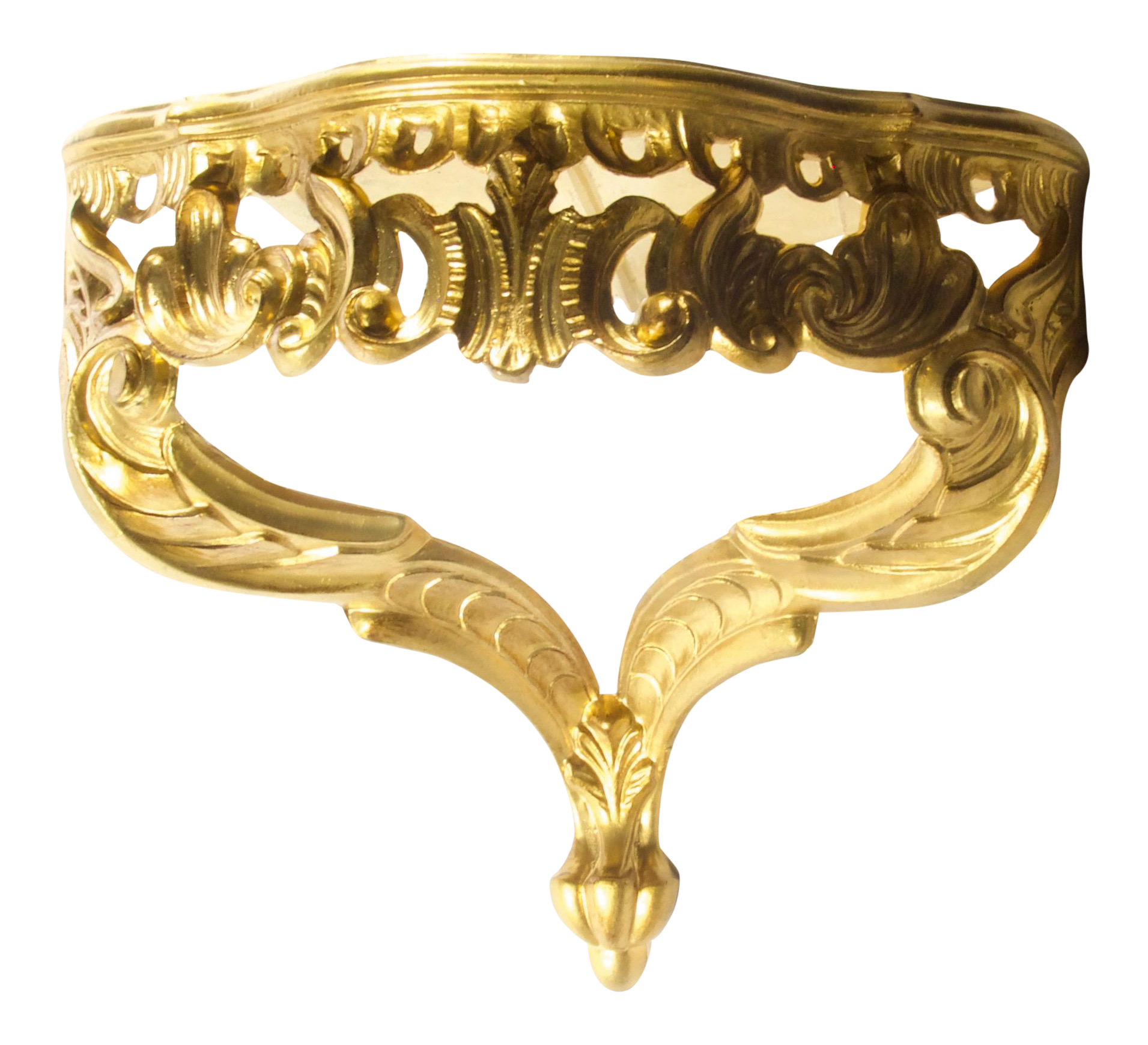 Rococo Corner Wall Bracket | Chairish