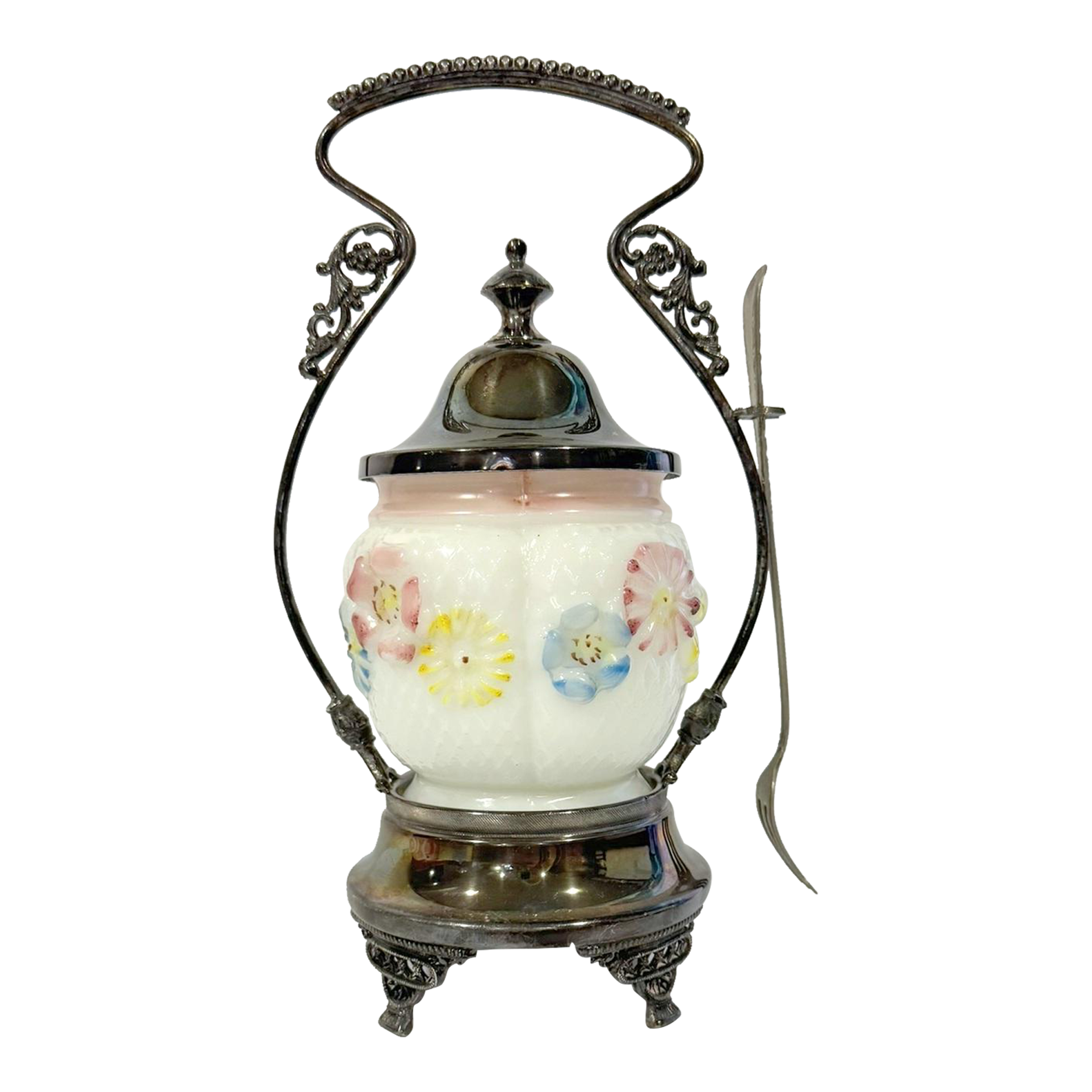 Late 19th Century Victorian Pickle Caster | Chairish