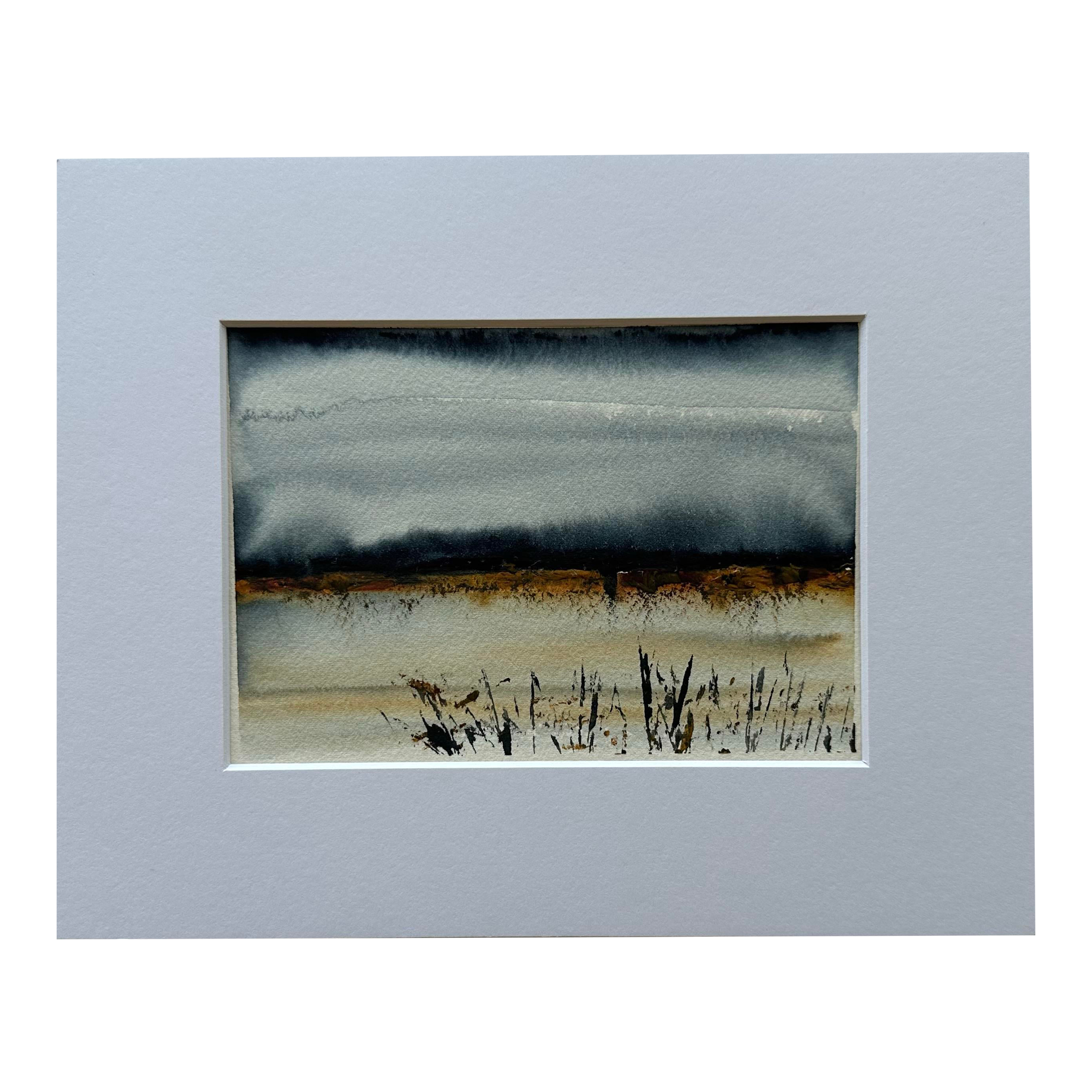 Original Watercolor Painting “Gray Day” | Chairish