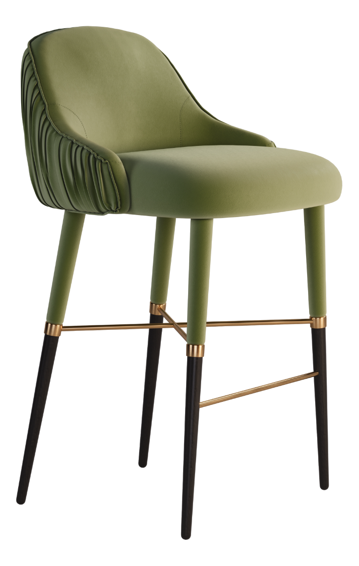 Gardner Bar Chair by Ottiu | Chairish