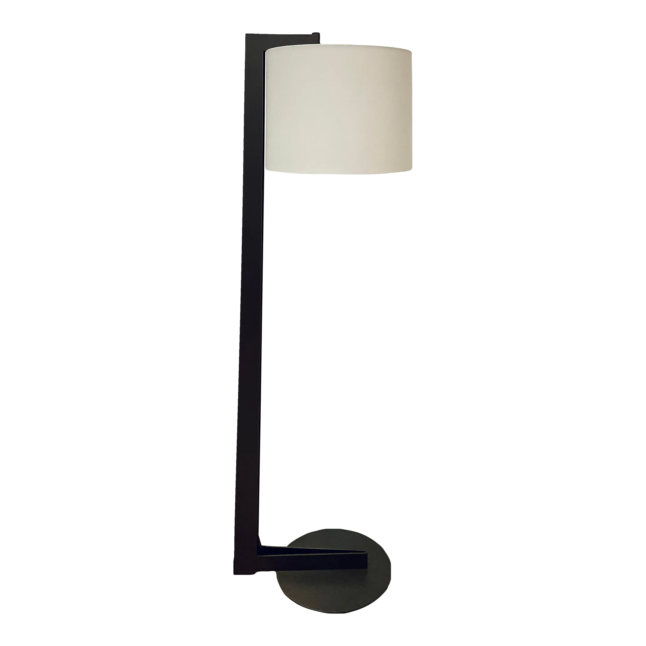 Barbara Barry for Baker Modern Bronze Atilt Floor Lamp | Chairish