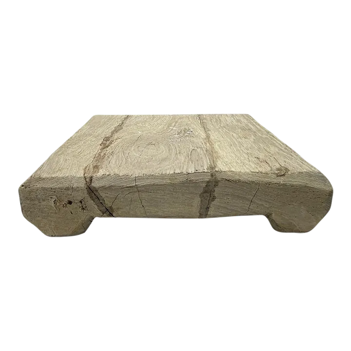 1970s Wooden Bajot | Chairish