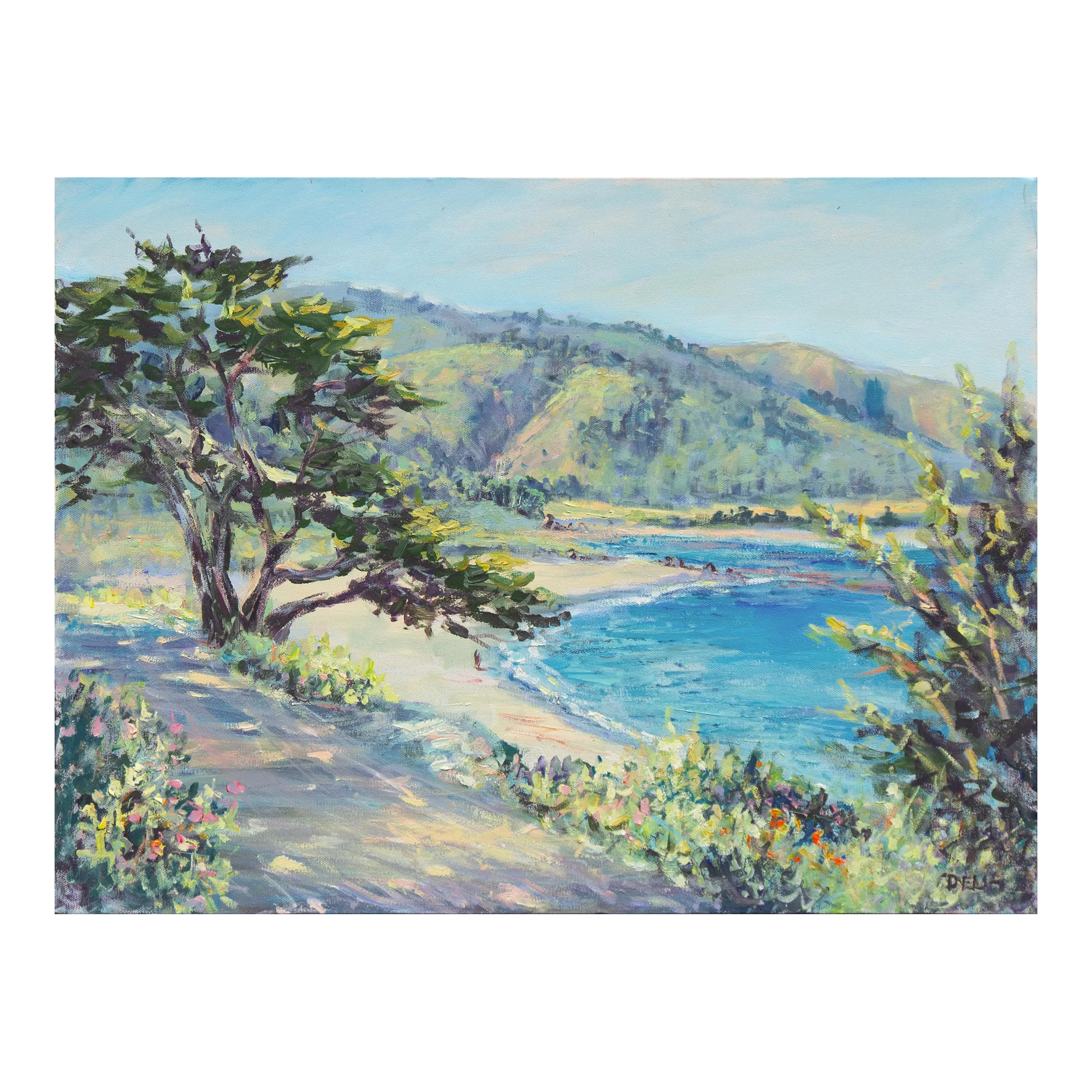 'Monterey Coastline' by Delia Bradford, Carmel, Big Sur, Pacific Ocean ...
