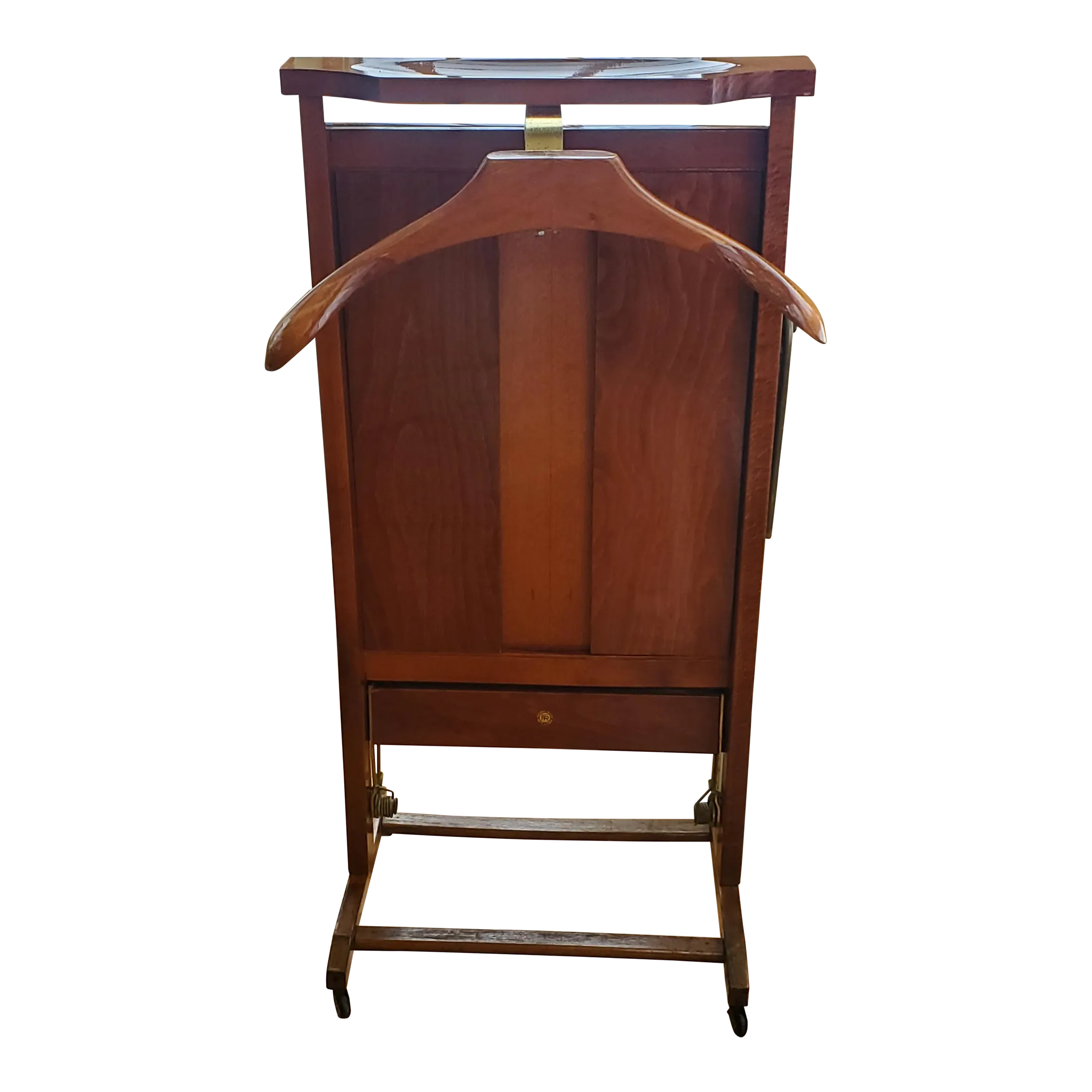 Vintage Fratelli Reguitti Italian Folding Valet Stand | Chairish