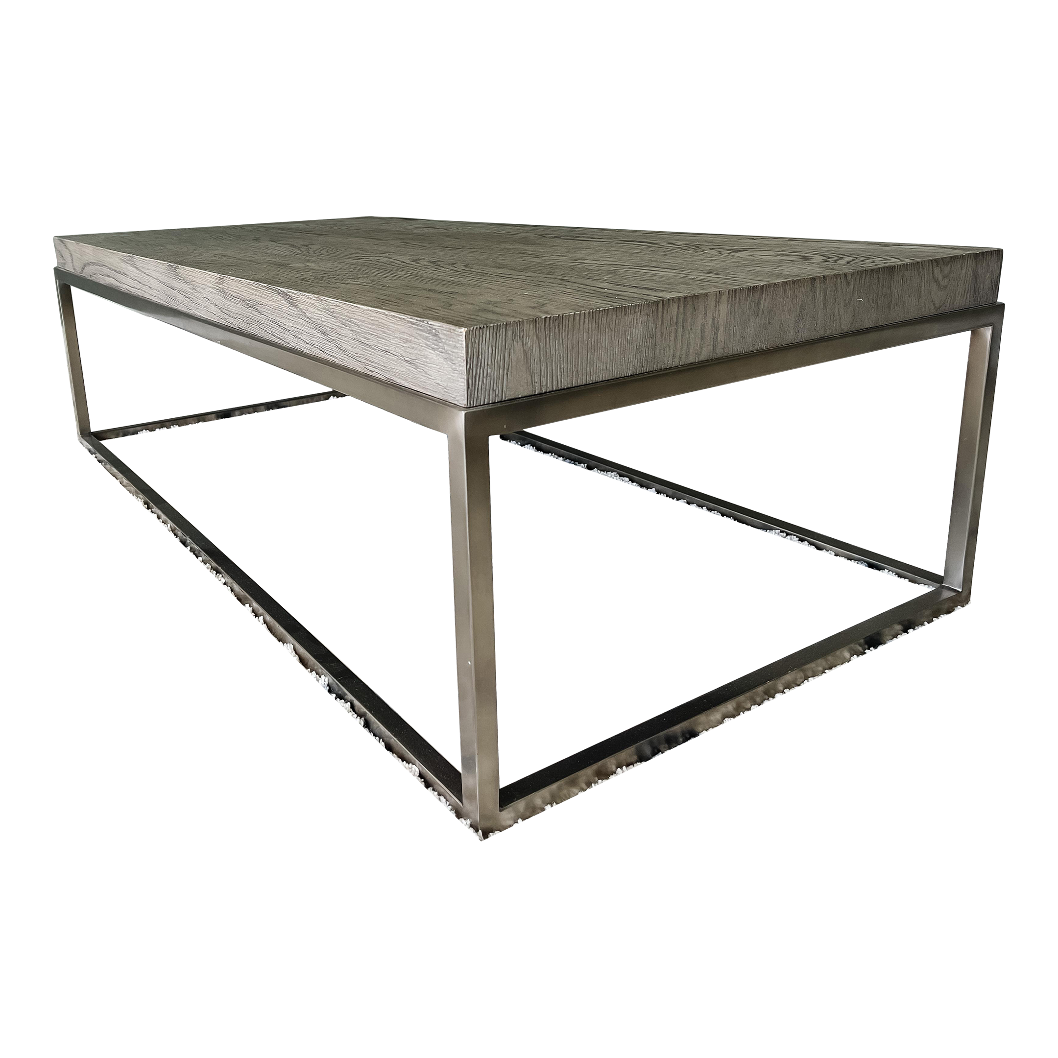 Restoration Hardware Nicholas Oak Coffee Table Chairish