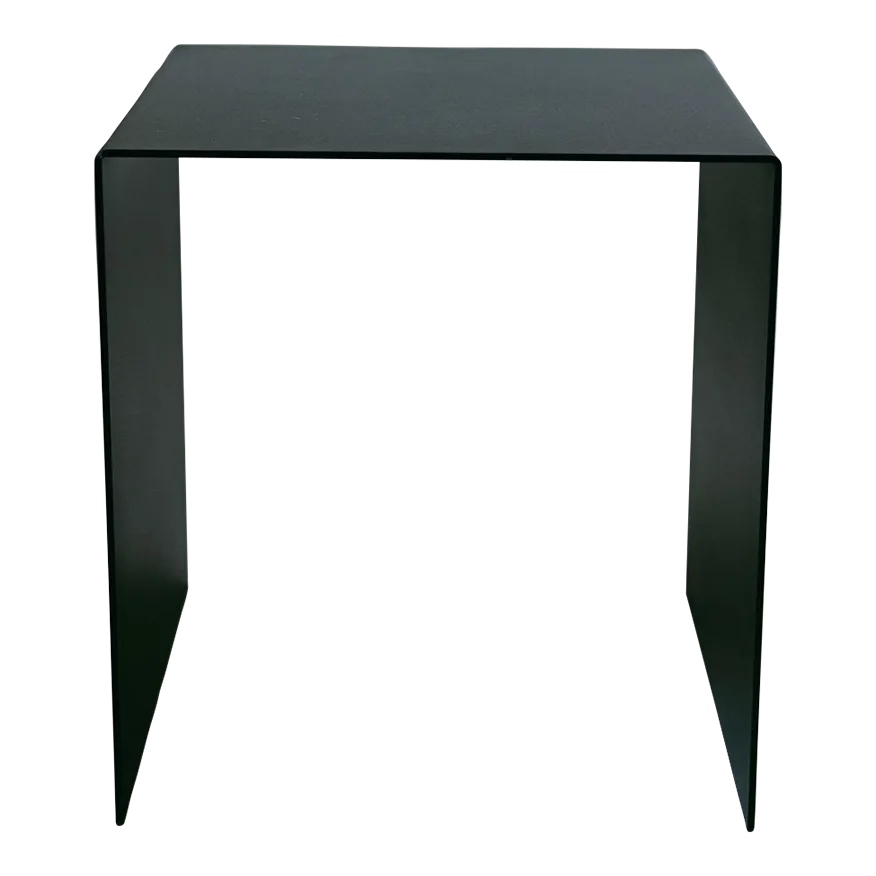 Steel Metal Side Table | Chairish