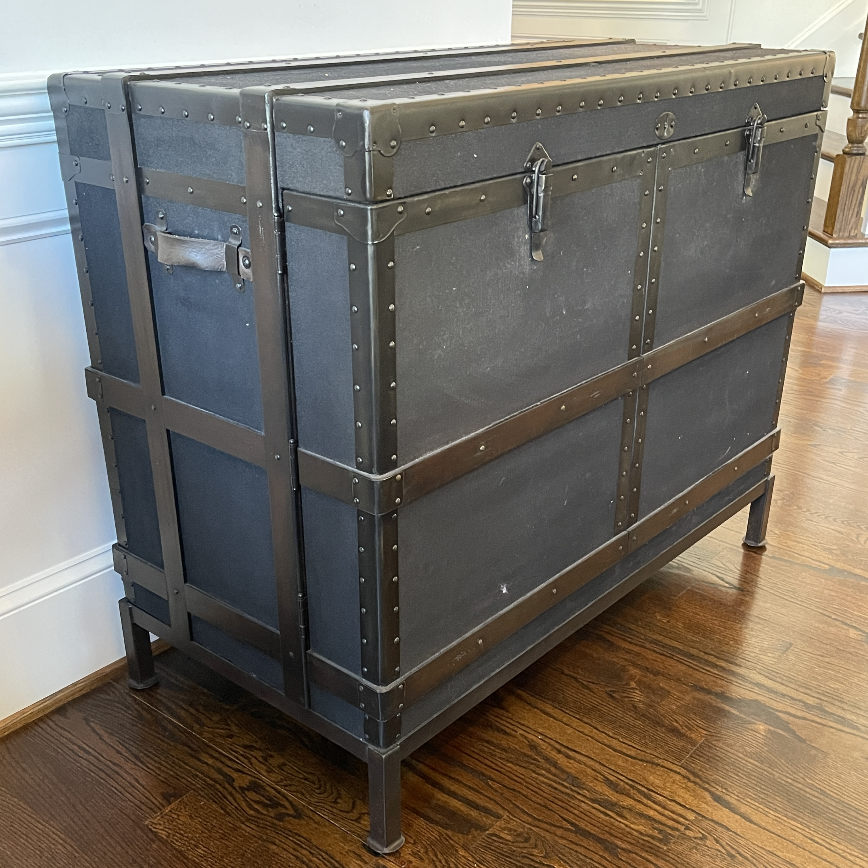 Pottery barn trunk bar store