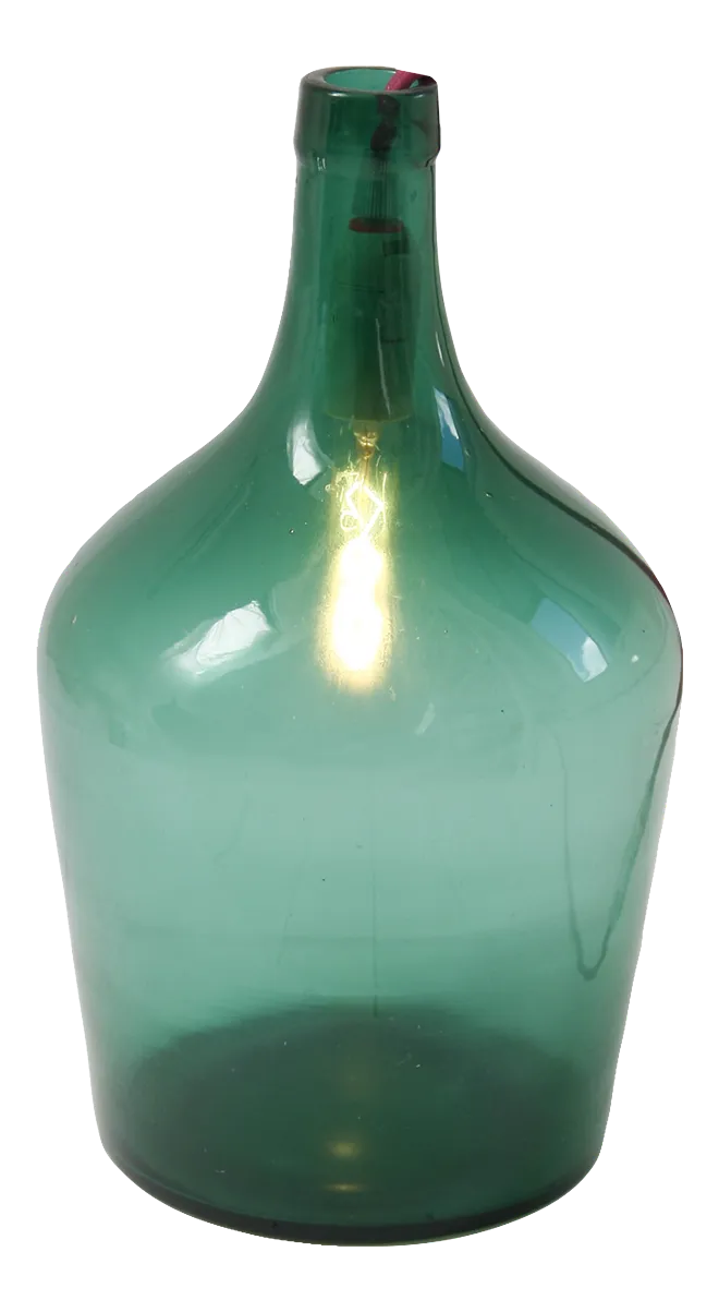 Vintage Demijohn Lamp Light, 1950s | Chairish