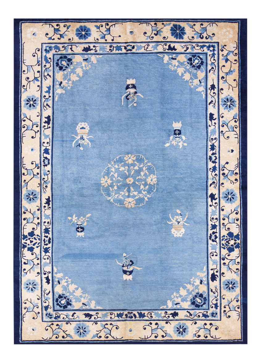 Antique Chinese Peking Rug 6'0" X 8'6" | Chairish