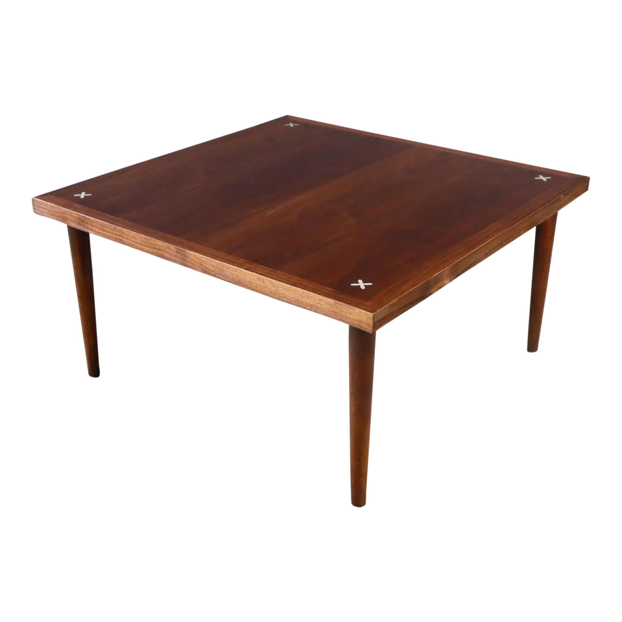 Vintage American of Martinsville Square Walnut Coffee Designed by ...