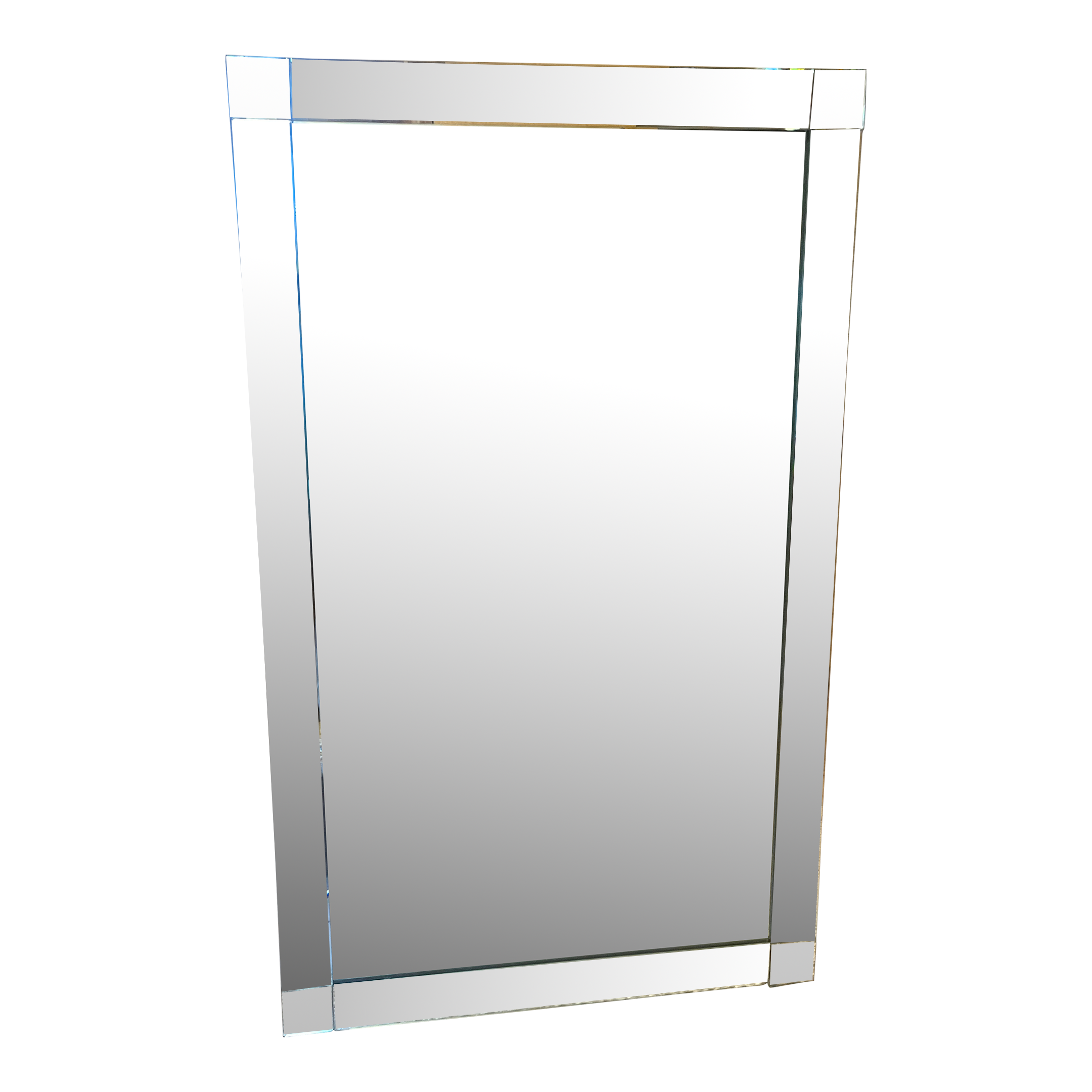 Vintage Beveled Mirror | Chairish