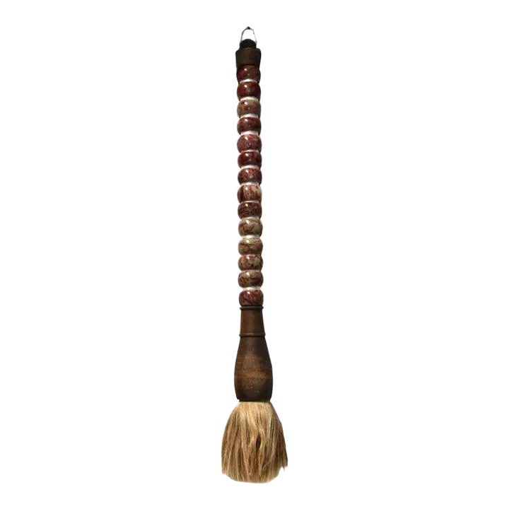 Monumental Calligrapahy Brush Marble Rings | Chairish